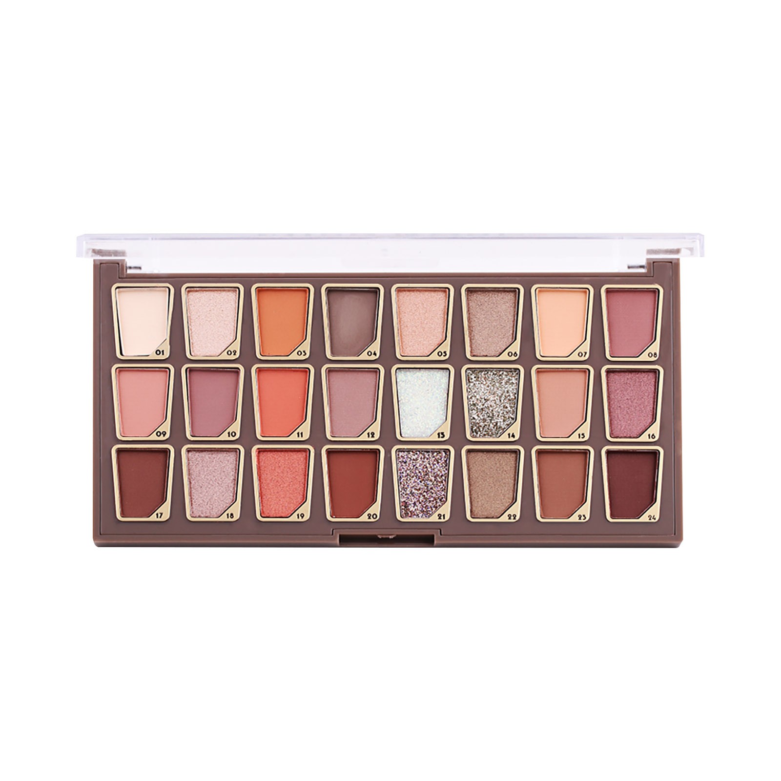 ZAROYEAX Color Eye Shadow Plate for Street Makeup in Summer Shimmer ...