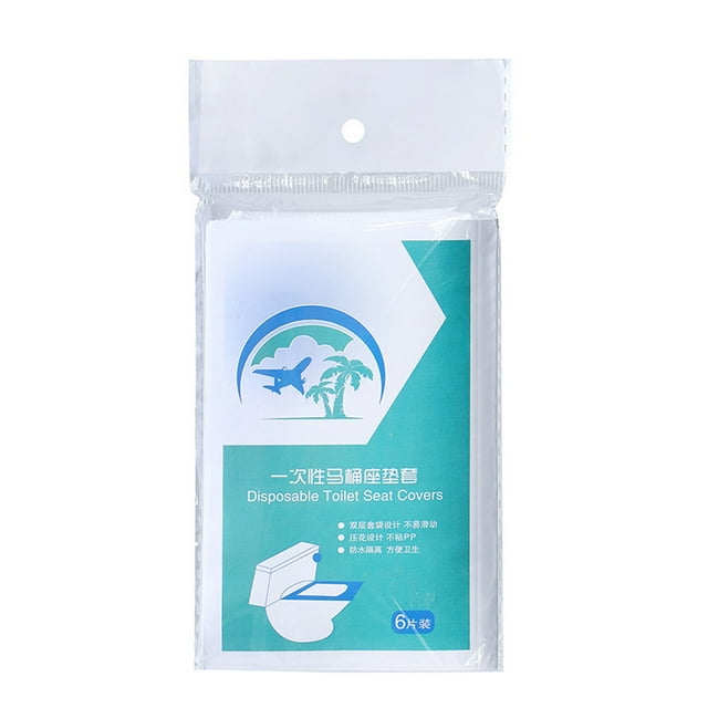 ZAROYEAX Disposable Toilet Seat Covers Waterproof Portable Cover Pads ...