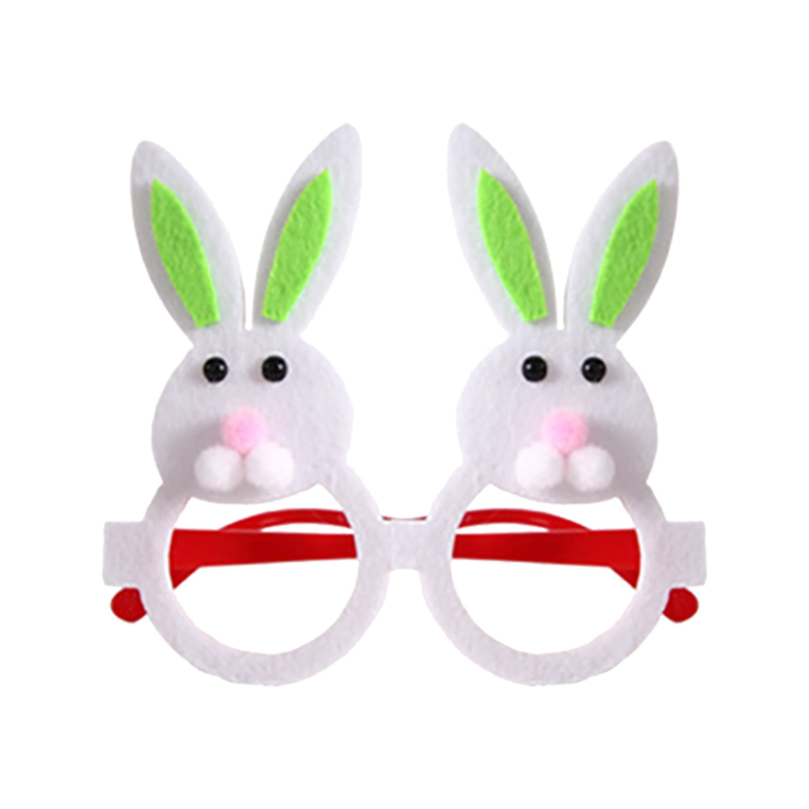 ZAROYEAX Easter Bunny Dress Up Glasses Bunny Easter Party Glasses Chick ...