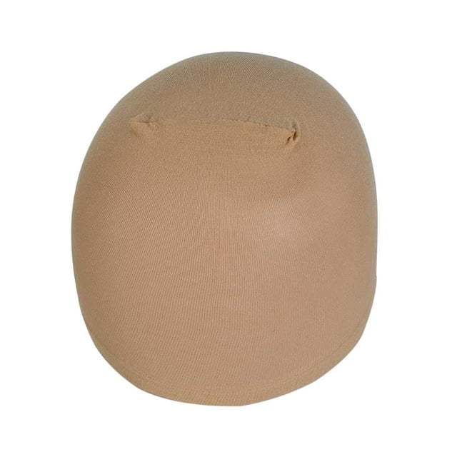 Zaroyeax Elastic Nylon Wig Cap Brown Skin Color Womens Wig Cap Wig Bald Cap Storage Care Wear A