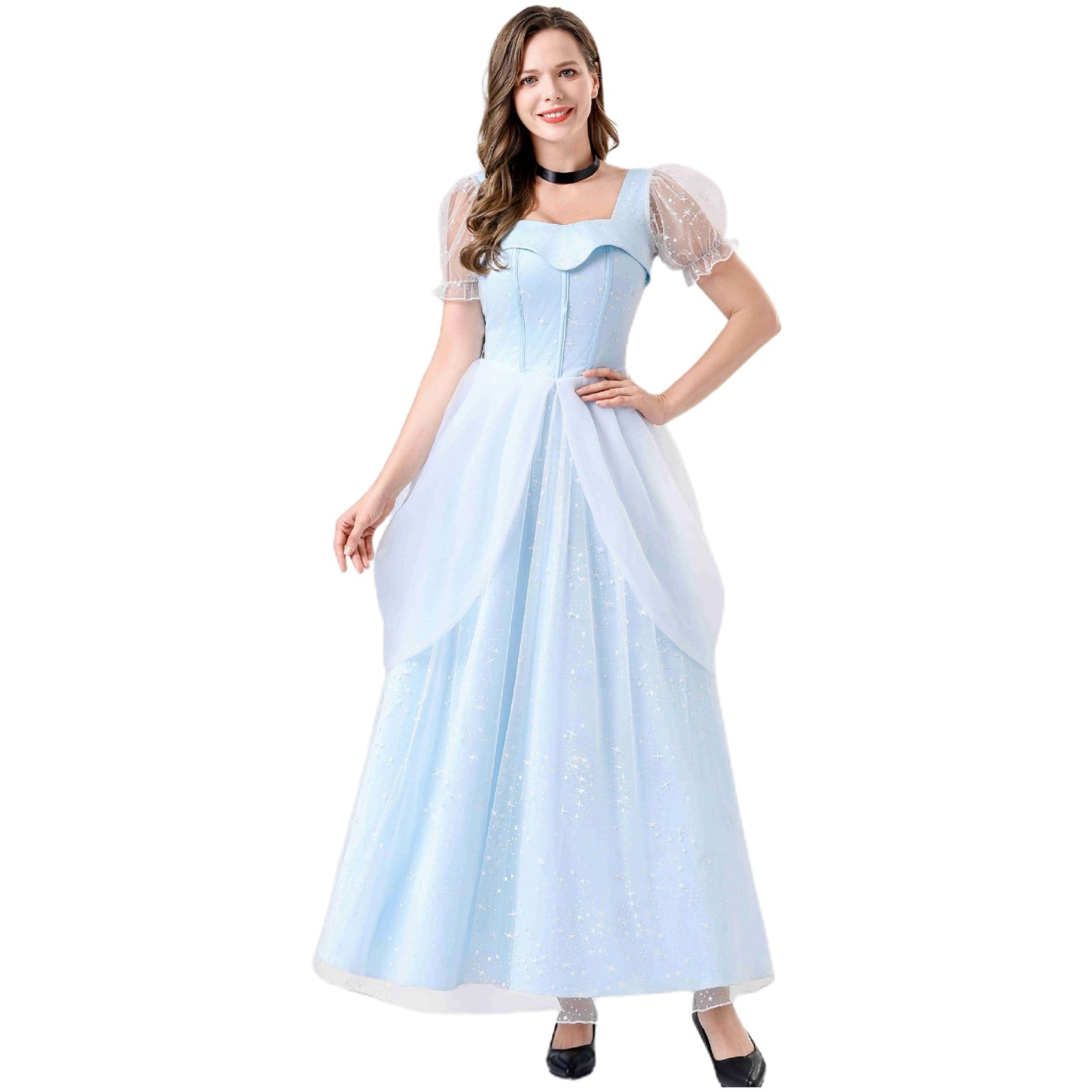 ZAROYEAX Elegant Women's Dress Enchanting Fairy Tale Role Play Outfit ...