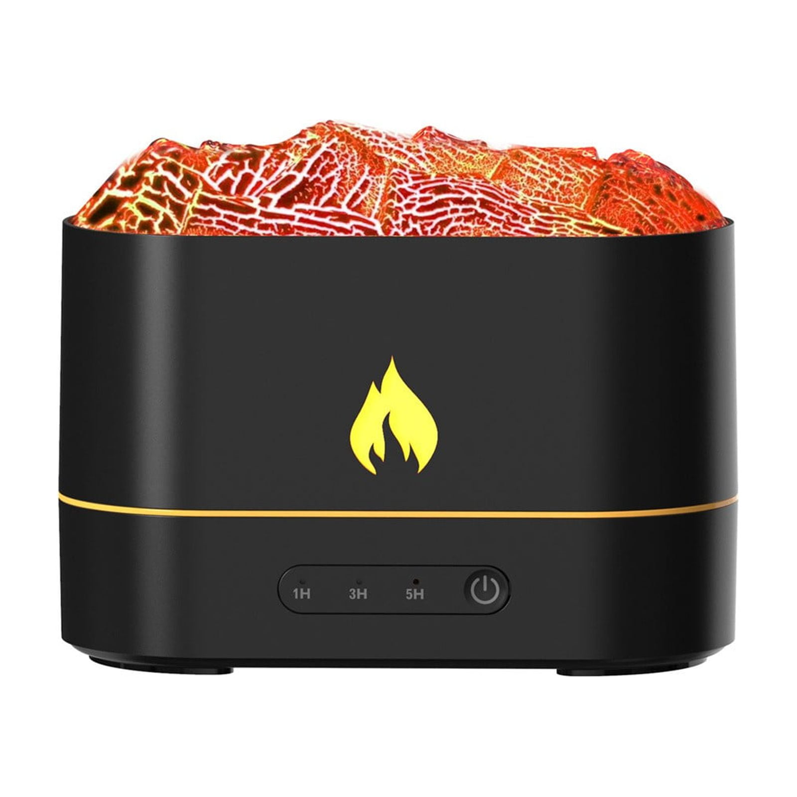 ZAROYEAX Fire Flame Volcano Aromatherapy Machine Household Indoor Small ...