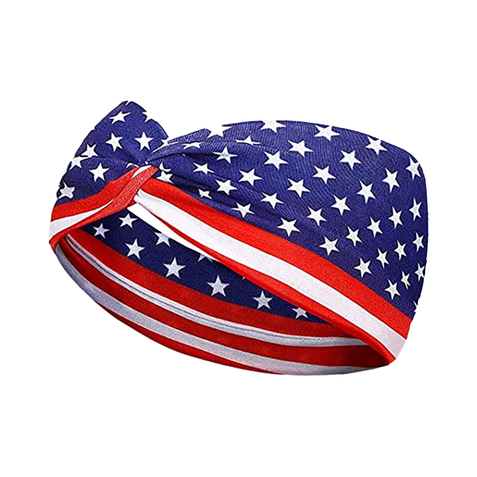 ZAROYEAX Flag Independence Day Star Vintage Knot Wicking Yoga Running ...