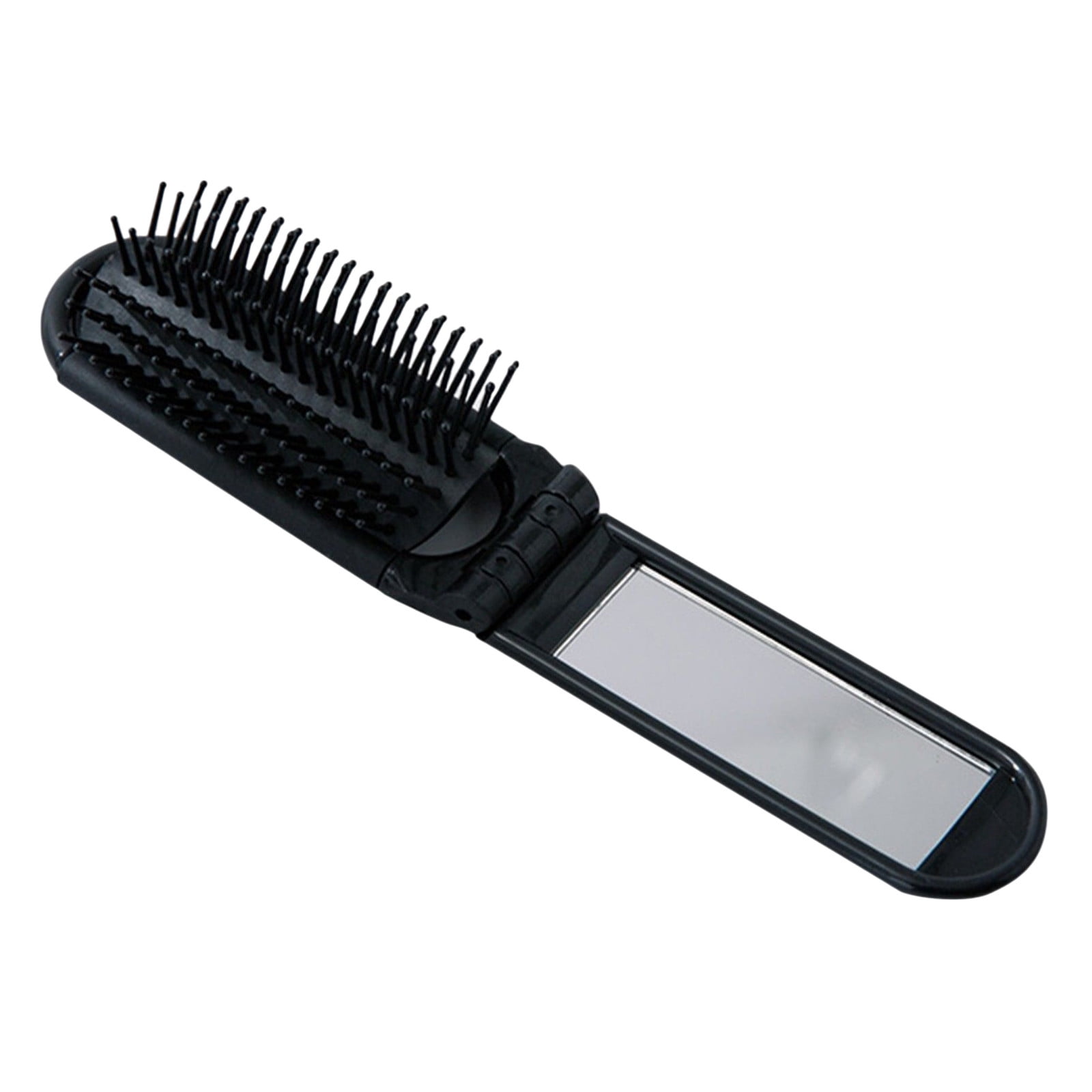 ZAROYEAX Folding Hair Brush with Compact Pocket Size Travel Car Gym Bag ...