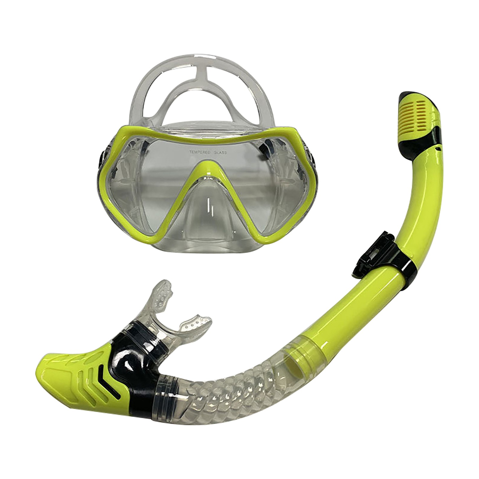 ZAROYEAX Full Dry Diving Mask Mask Snorkeling Swimming Goggles Silicone ...