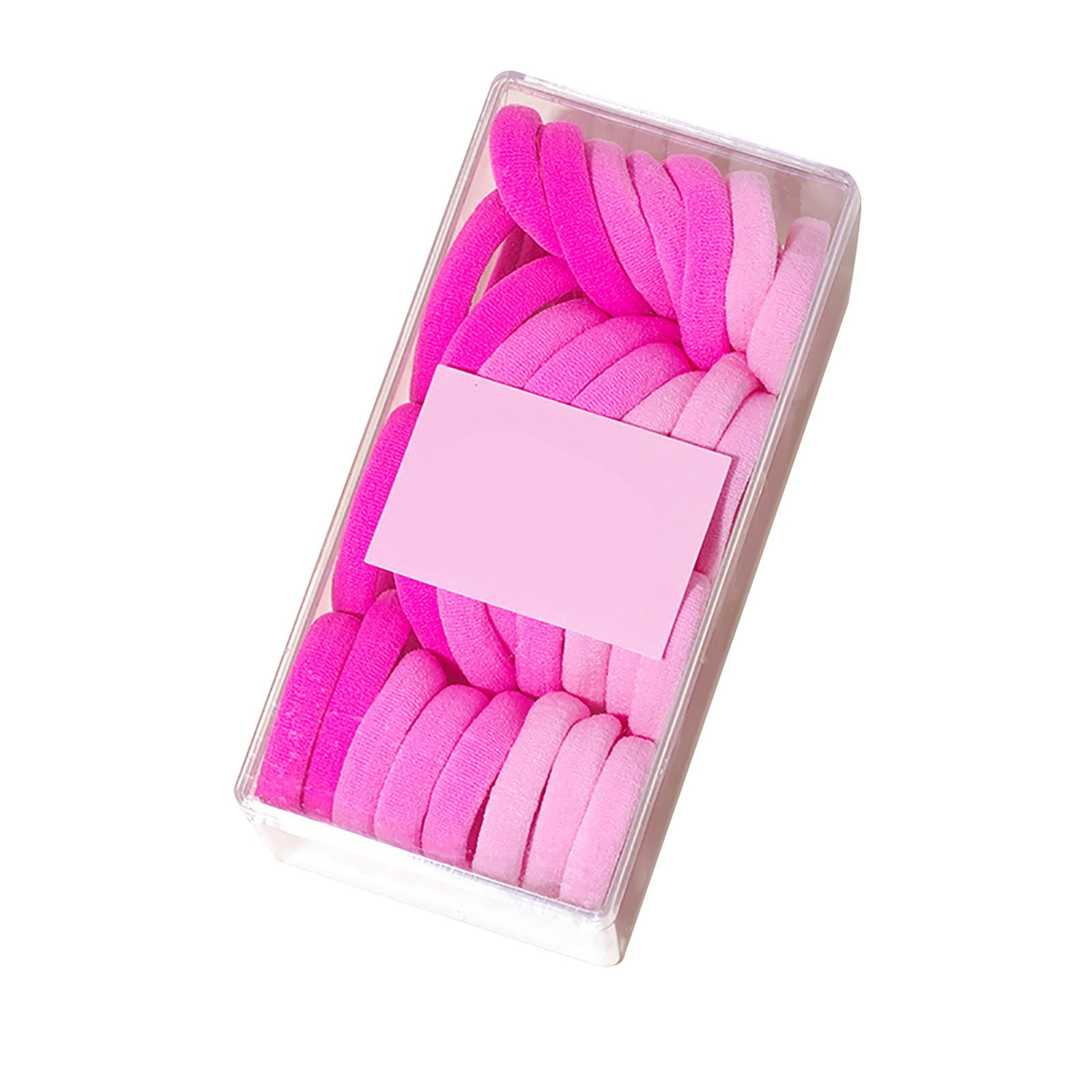ZAROYEAX Hair Band Candy Color Towel Band High Elastic Rubber Band Box ...