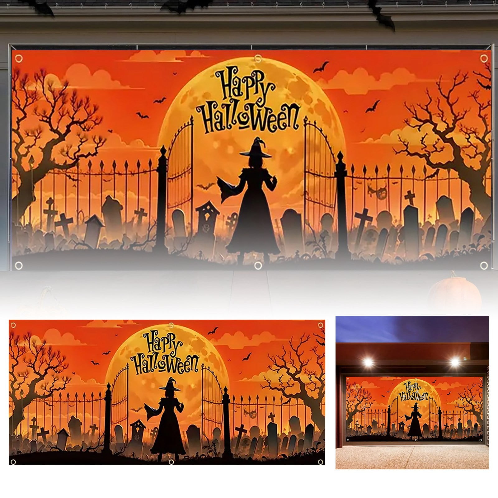 ZAROYEAX Happy Background Party Hexenbiest Gate Fence Photography ...