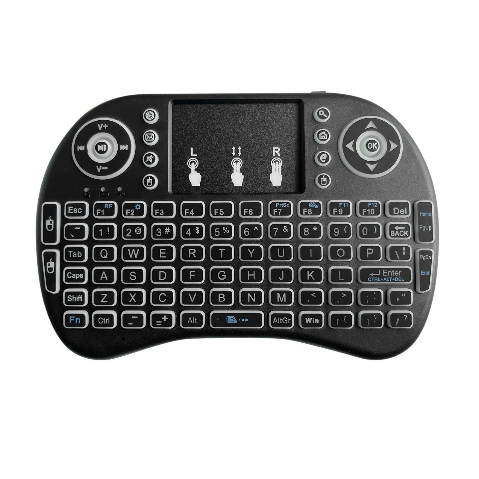 Zaroyeax I8 Wireless Mini Keyboard Remote Control Touchpad For Smart Tv Android Tv Box Pc With