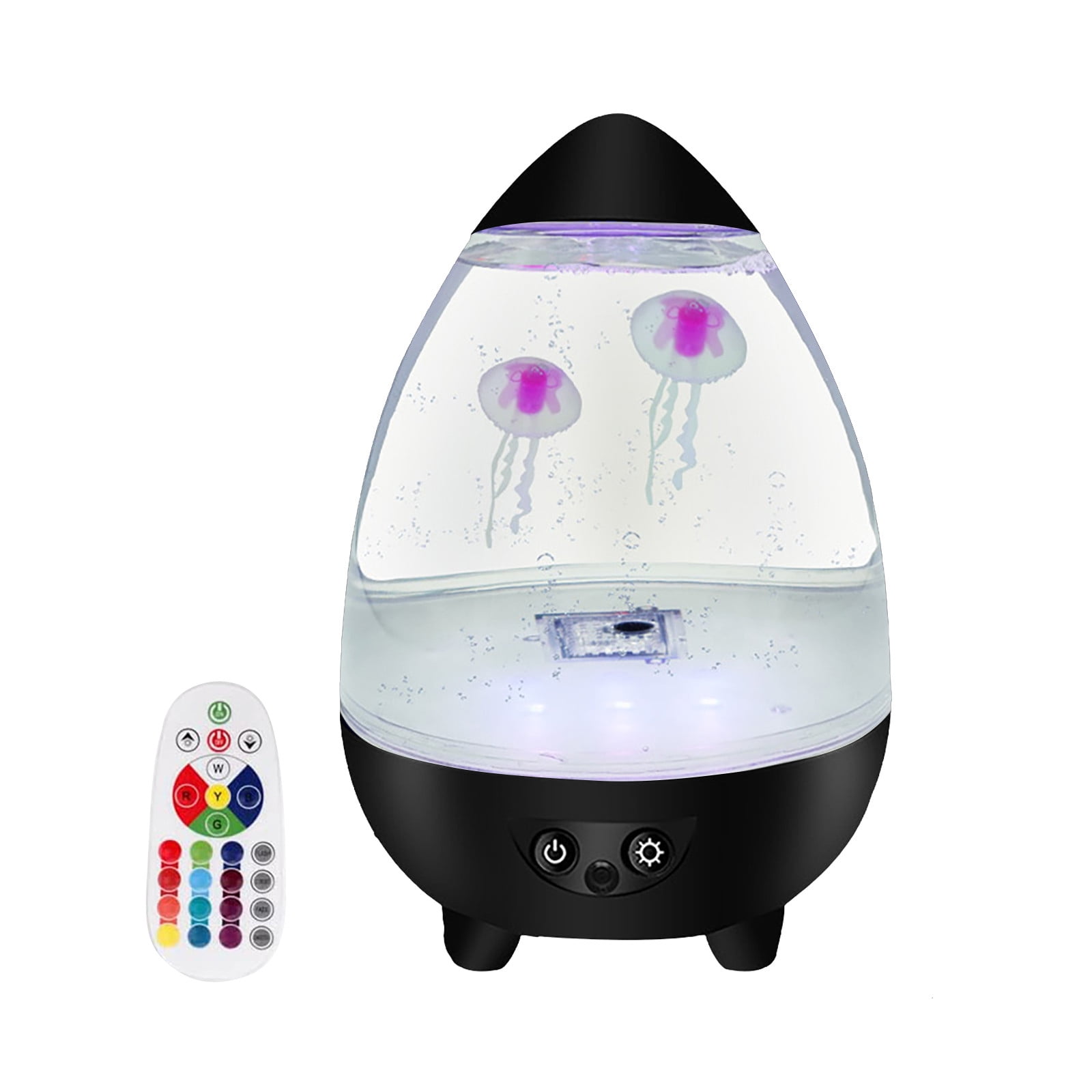 ZAROYEAX Lava Lamp 16 Color Changing Night Light with Remote USB ...