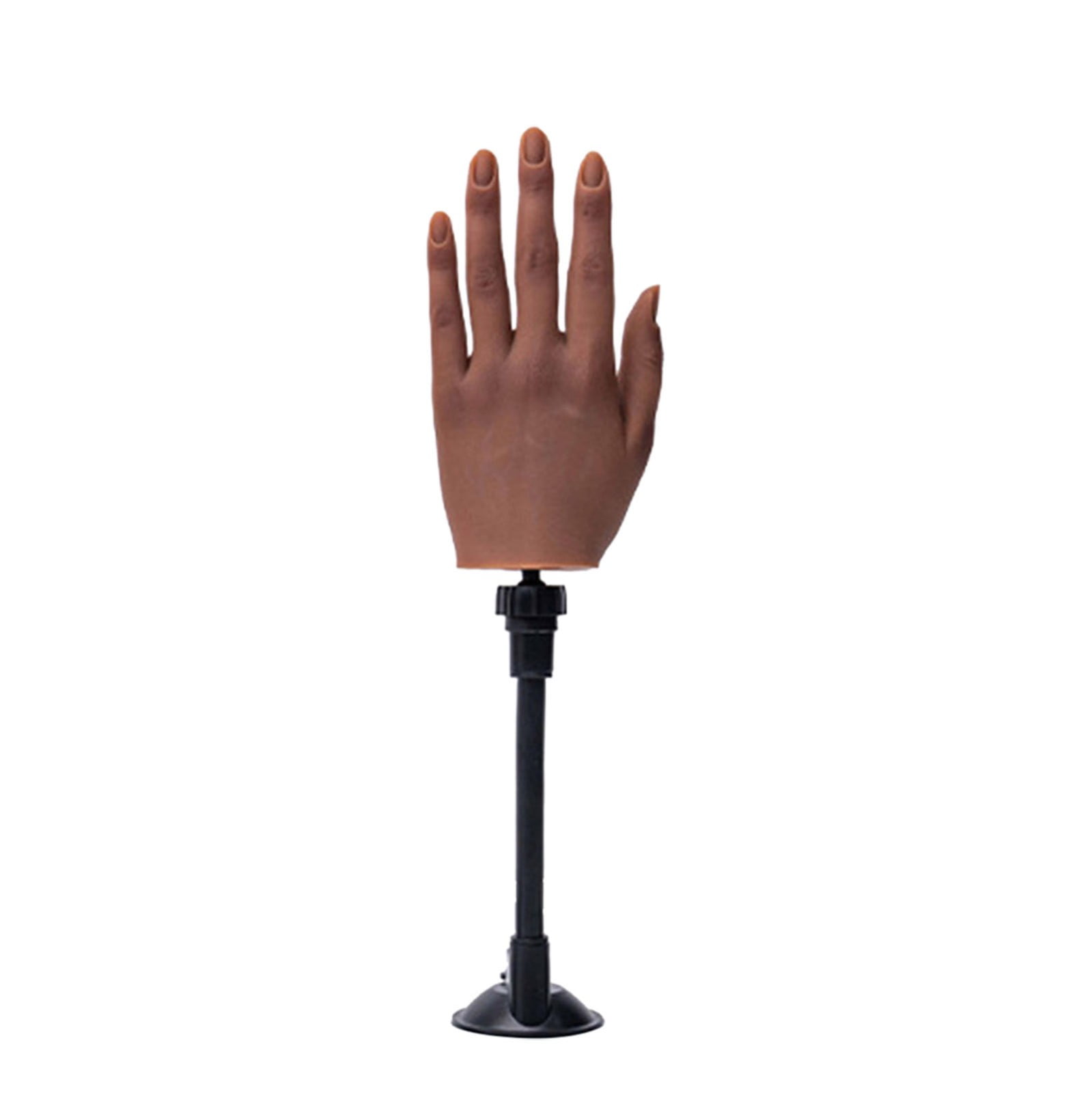 ZAROYEAX Manicure Silicone Exercise Hand Model with Flexible Joint Nail ...