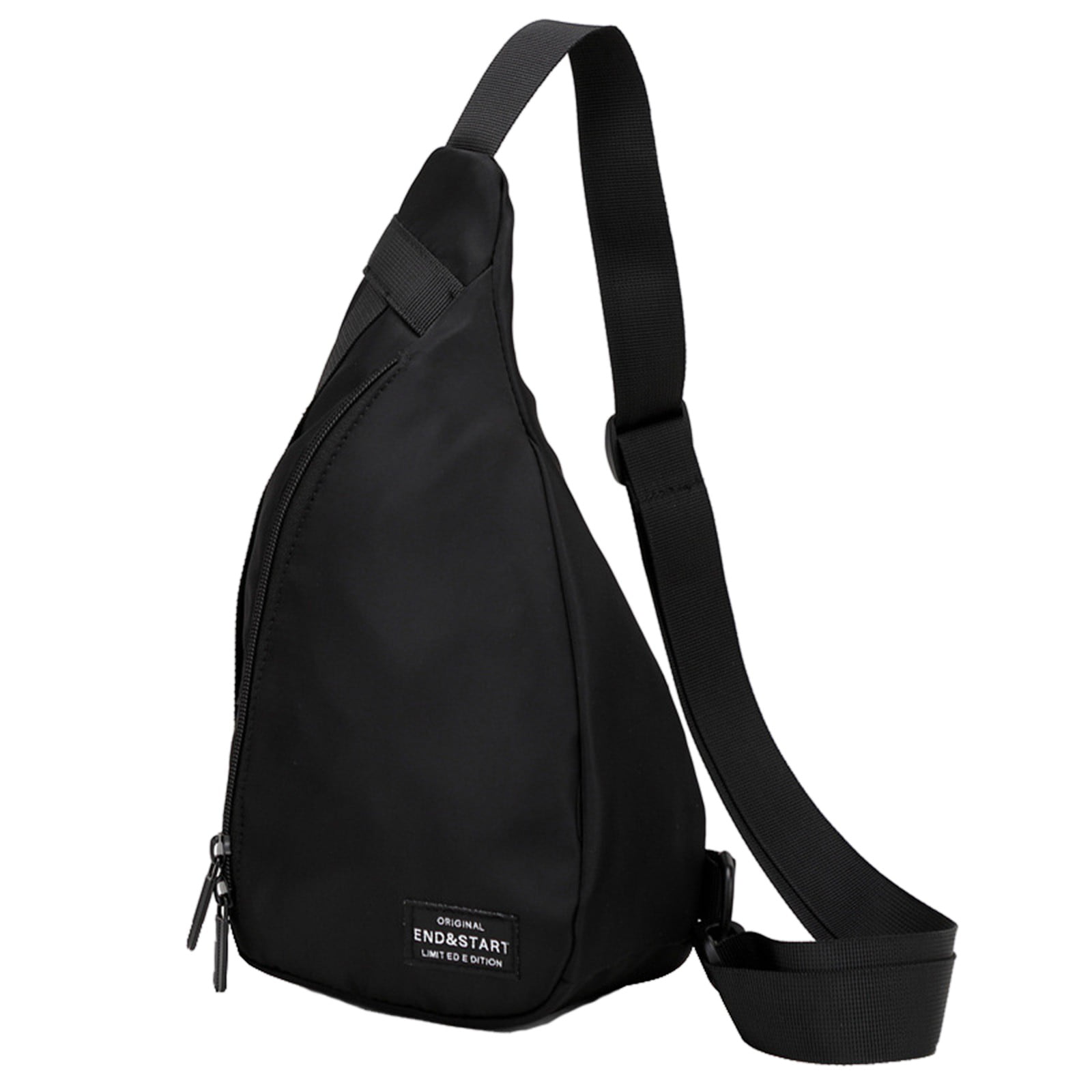 ZAROYEAX Men Messenger Bag Fashion Triangle Shoulder Bag Pure Color ...