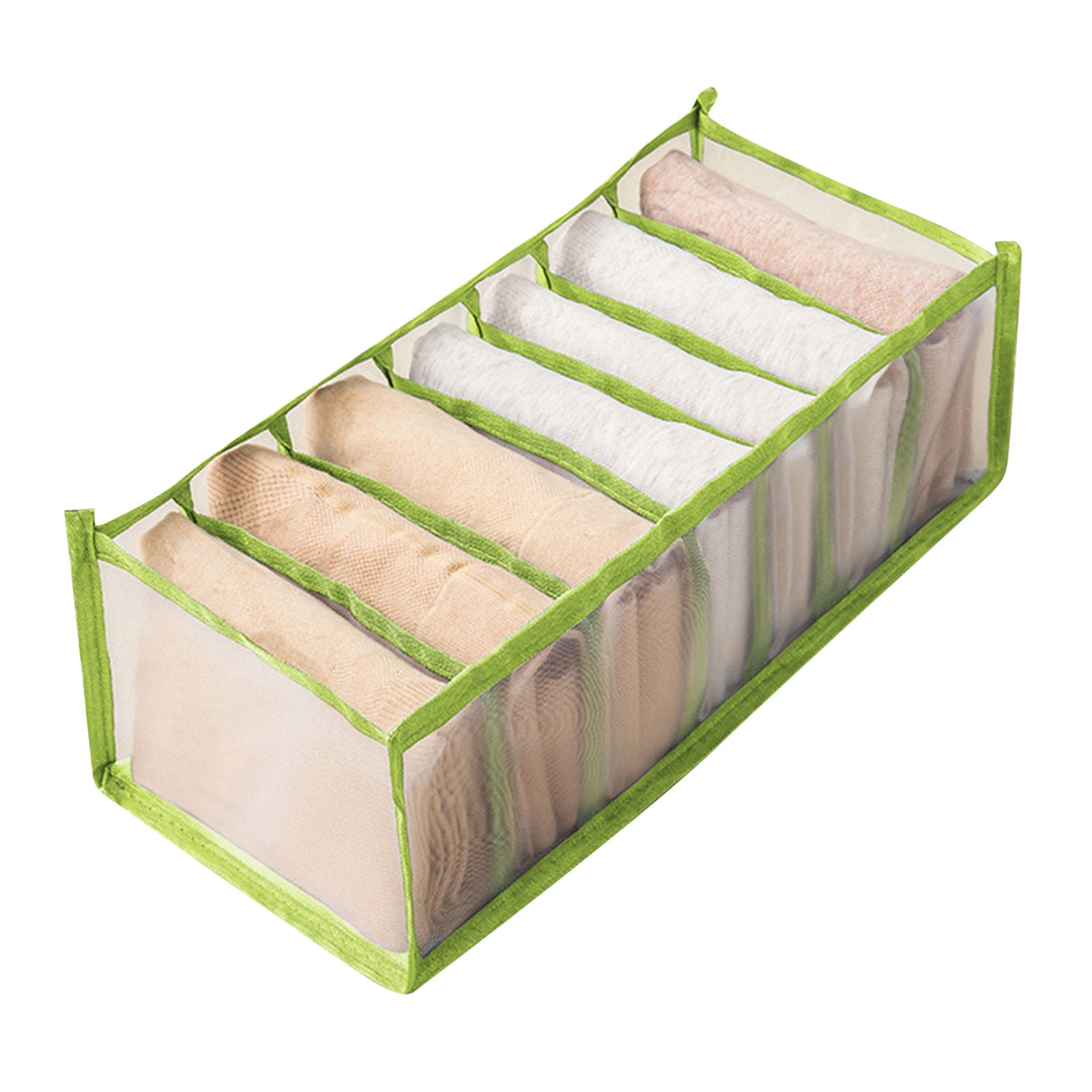 ZAROYEAX Mesh Clothes Storage Box Trouser Compartment Storage Box ...