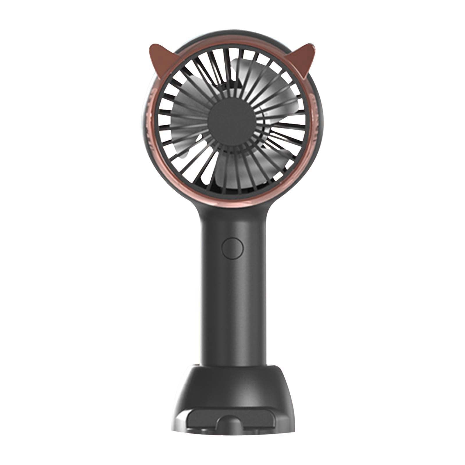 ZAROYEAX Mini Portable Fan Powerful Handheld Fan Cute Design 3 Speed ...