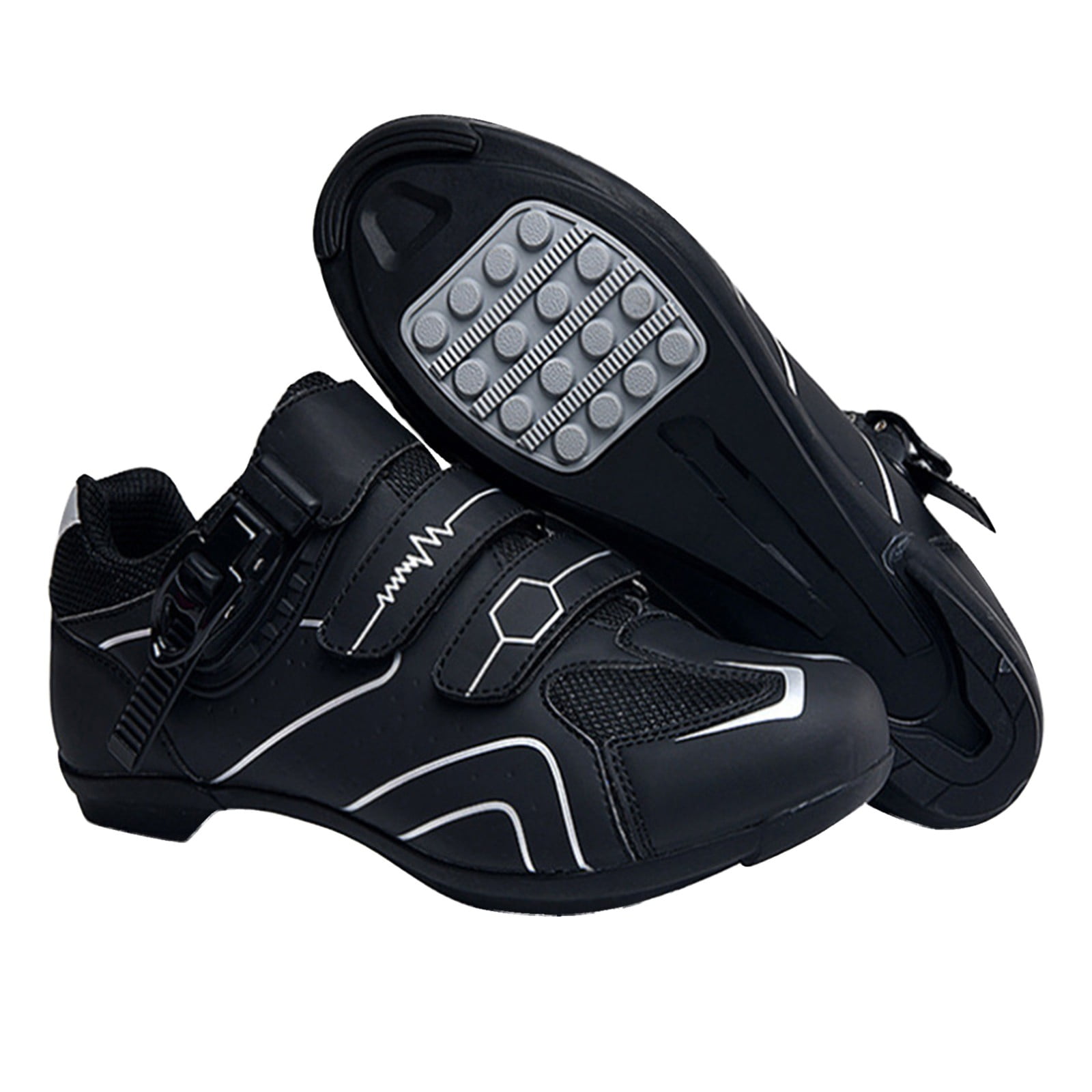 ZAROYEAX Non-slip Cycling Shoes Breathable Carbon Fiber Road and ...