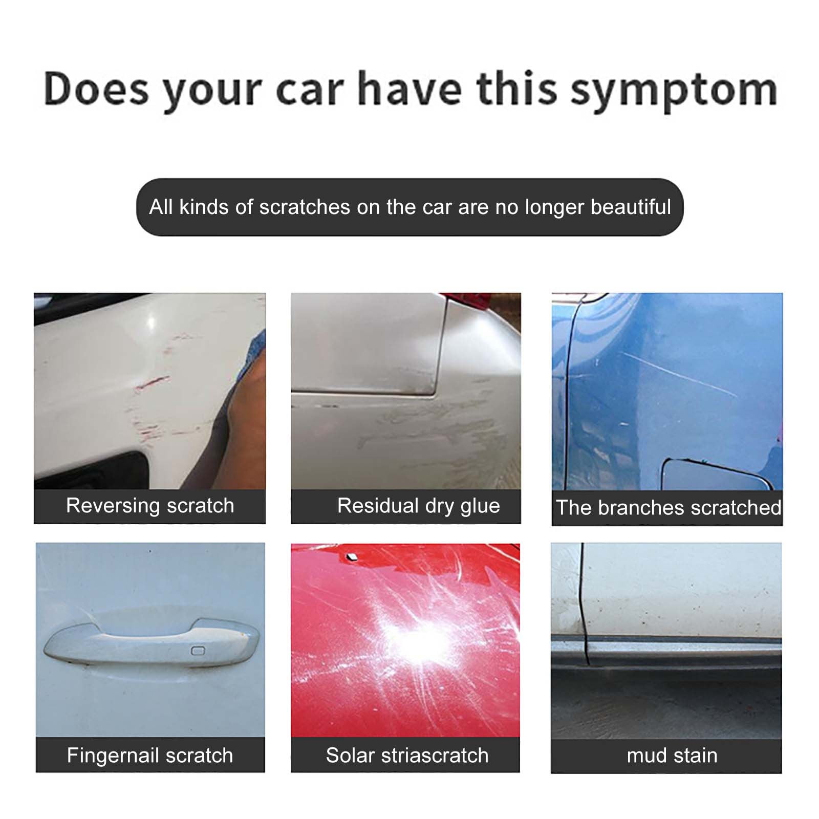 ZAROYEAX Paint Pen Removal Scratch Abrasive Car Paint Scratch Repair ...