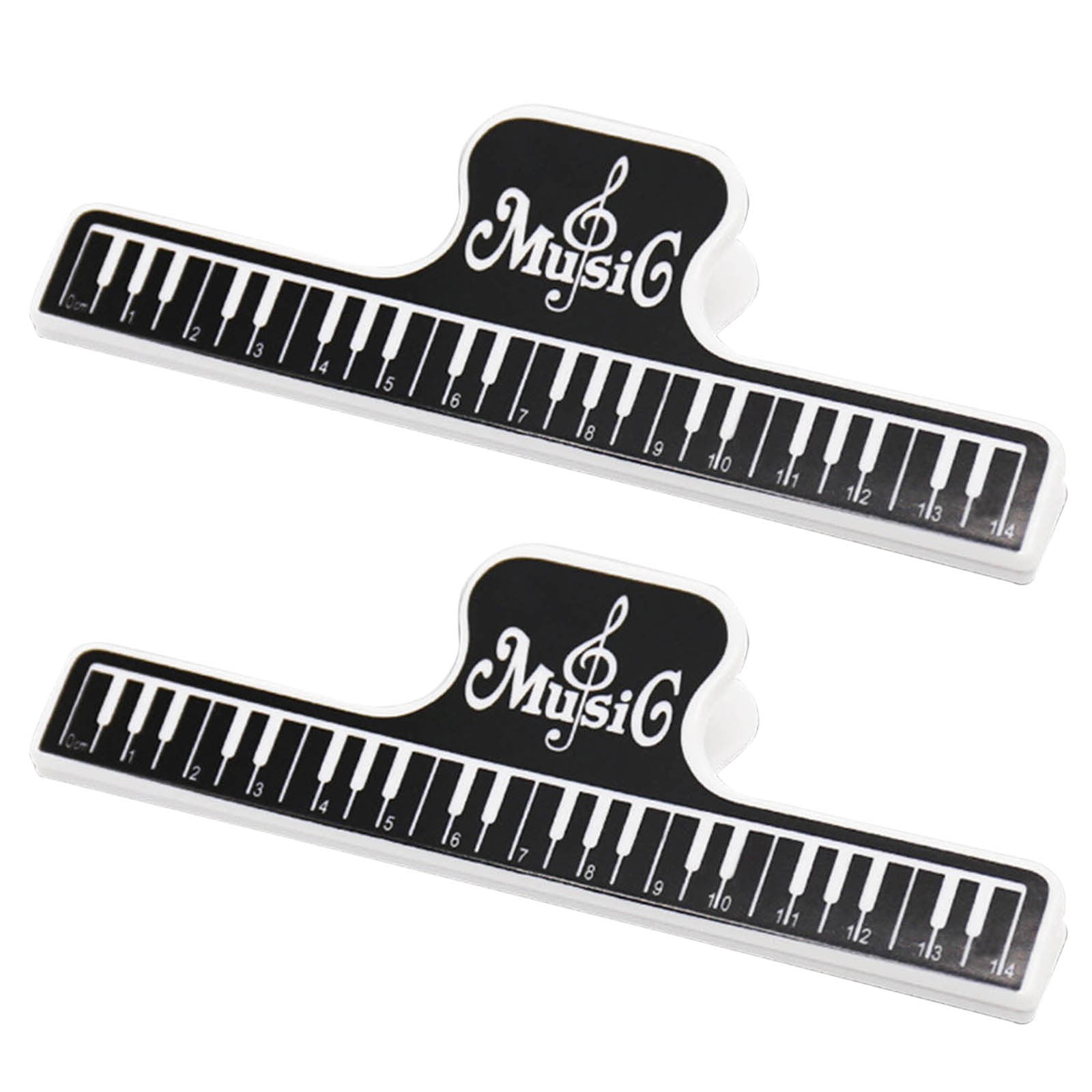 ZAROYEAX Piano File Clip Memo Sheet Loose-leaf Book 2 Document Music ...