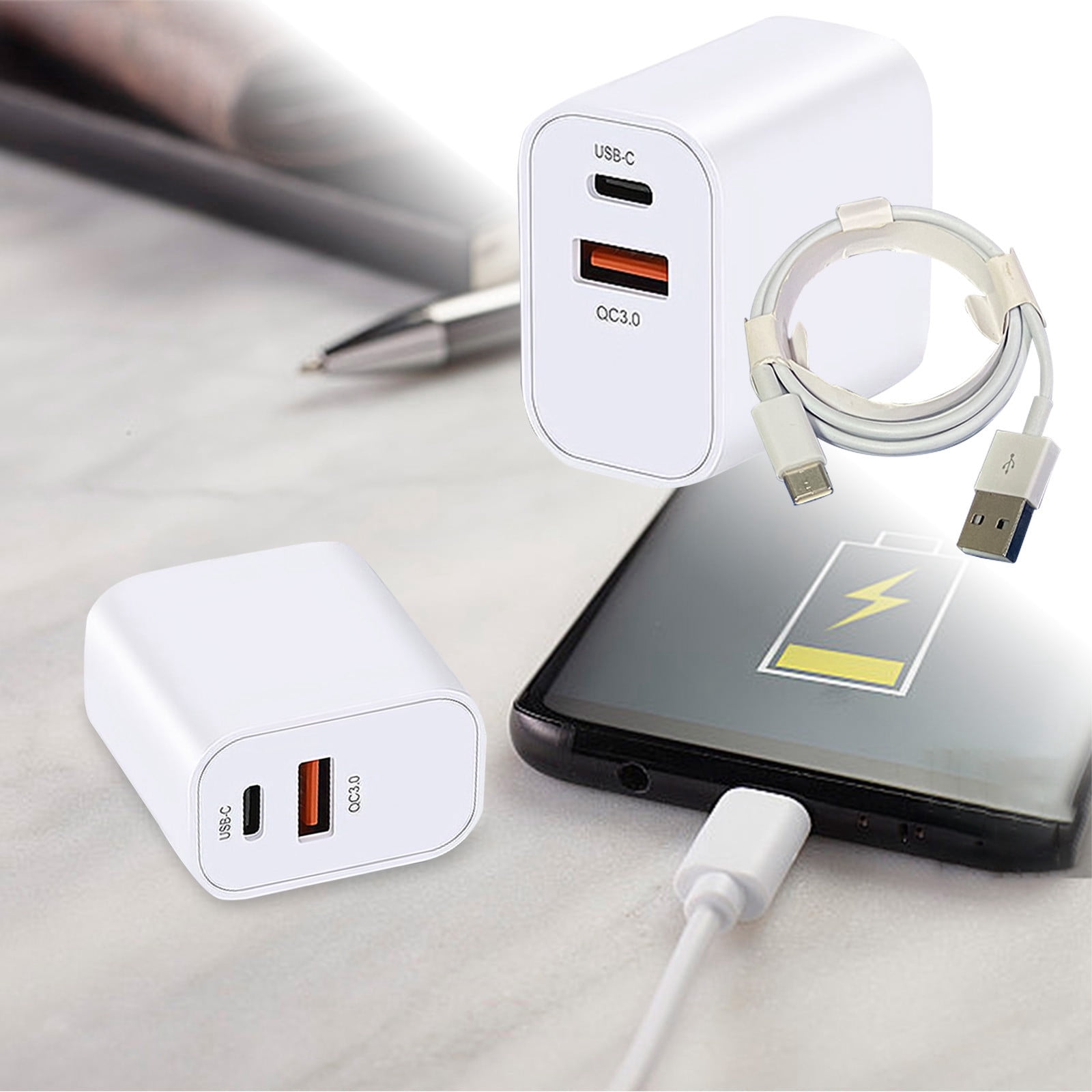 ZAROYEAX Port USB Travel Power Adapter Global Mobile Phone Charger US ...