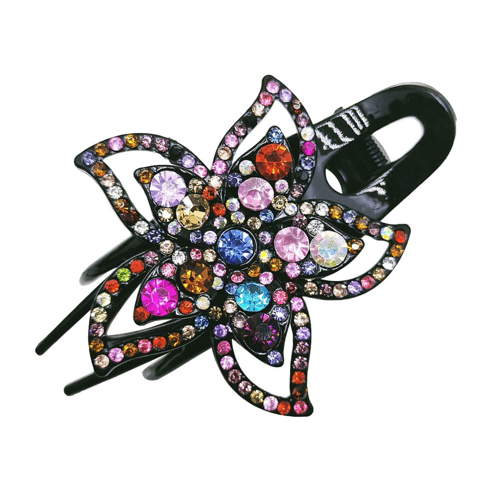 Zaroyeax Rhinestone Hair Clip Womens Disc Hairpin Clip Hair Full Of