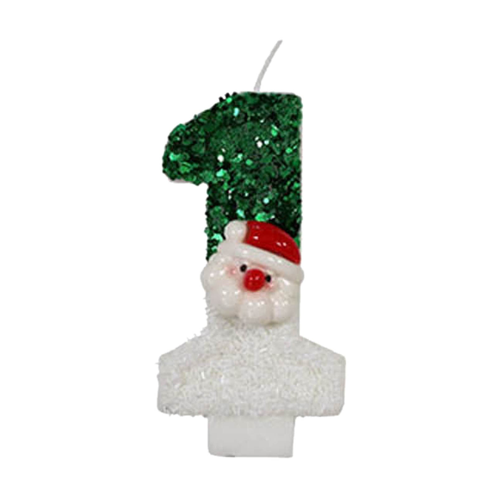 ZAROYEAX Santa Number Candle Birthday Cake Topper for Children's ...