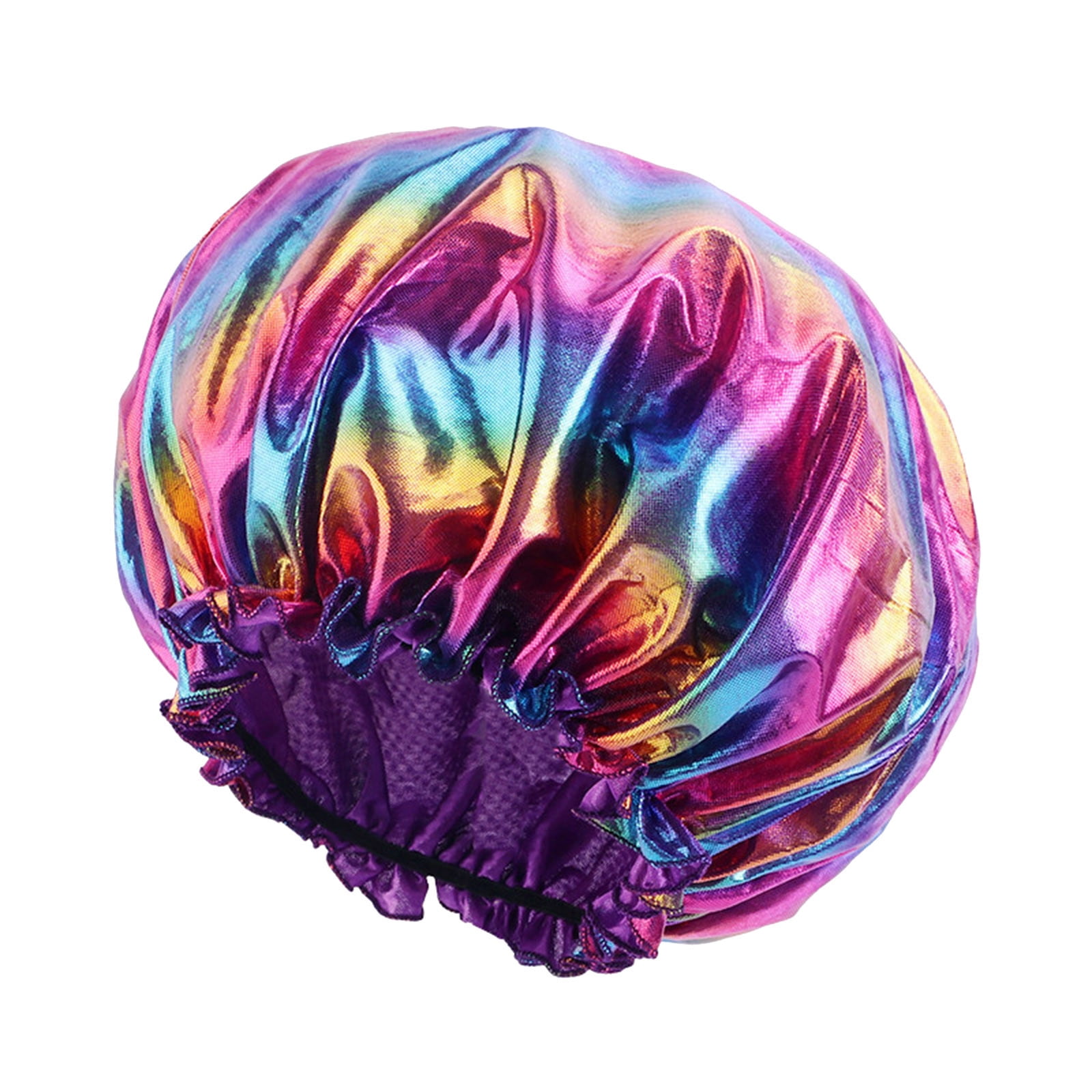 ZAROYEAX Satin Lined Sleep Leisure Hat Loose and Tight Fitting Double ...