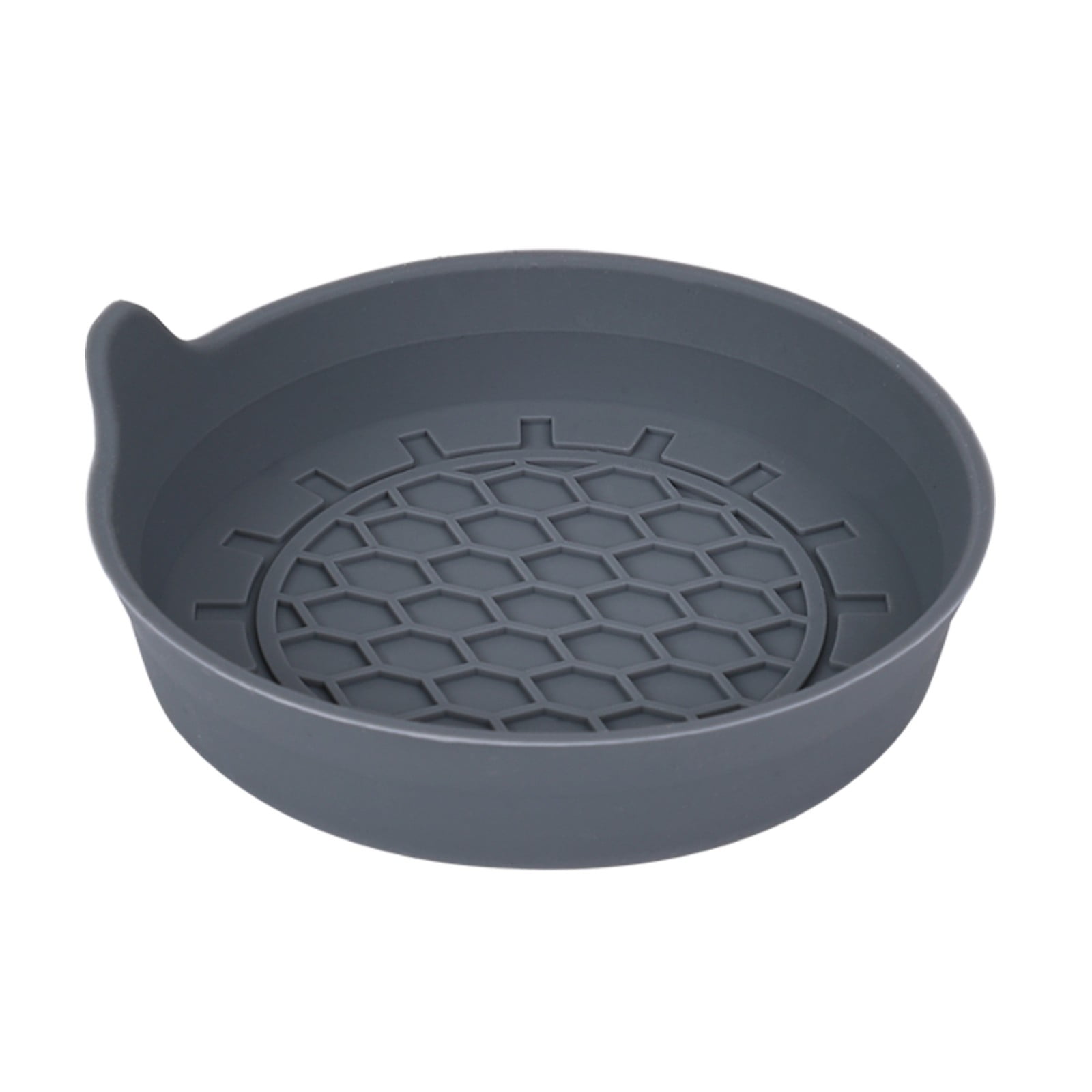 ZAROYEAX Silicone Car Cup Holder Mat Non Design Fits Most Vehicles ...