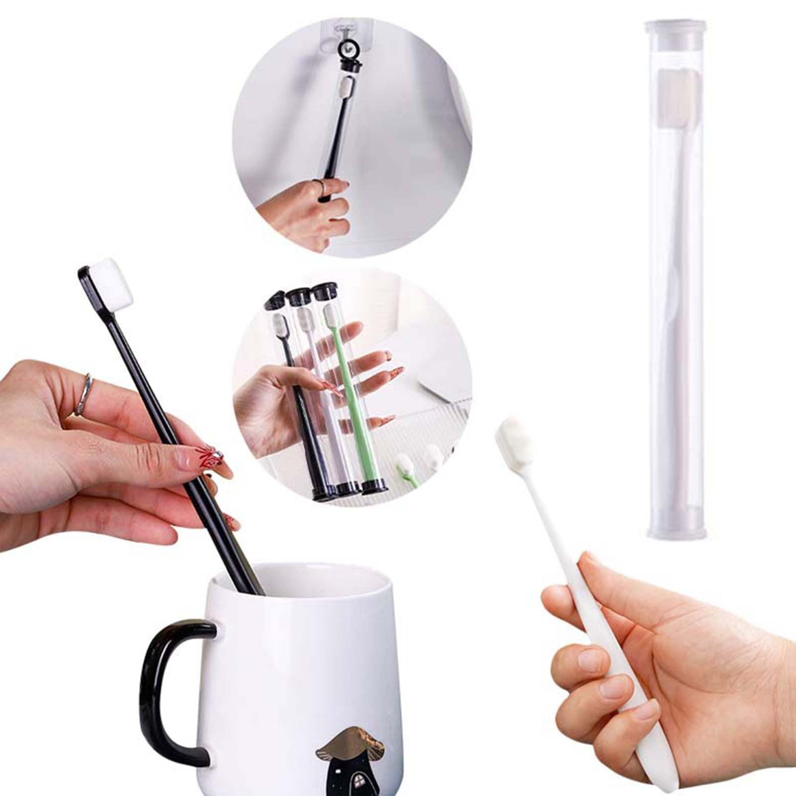 ZAROYEAX Soft Toothbrush Ultra Fine Dense Independent Tube Household ... ZAROYEAX Soft Toothbrush Ultra Fine Dense Independent Tube Household ...