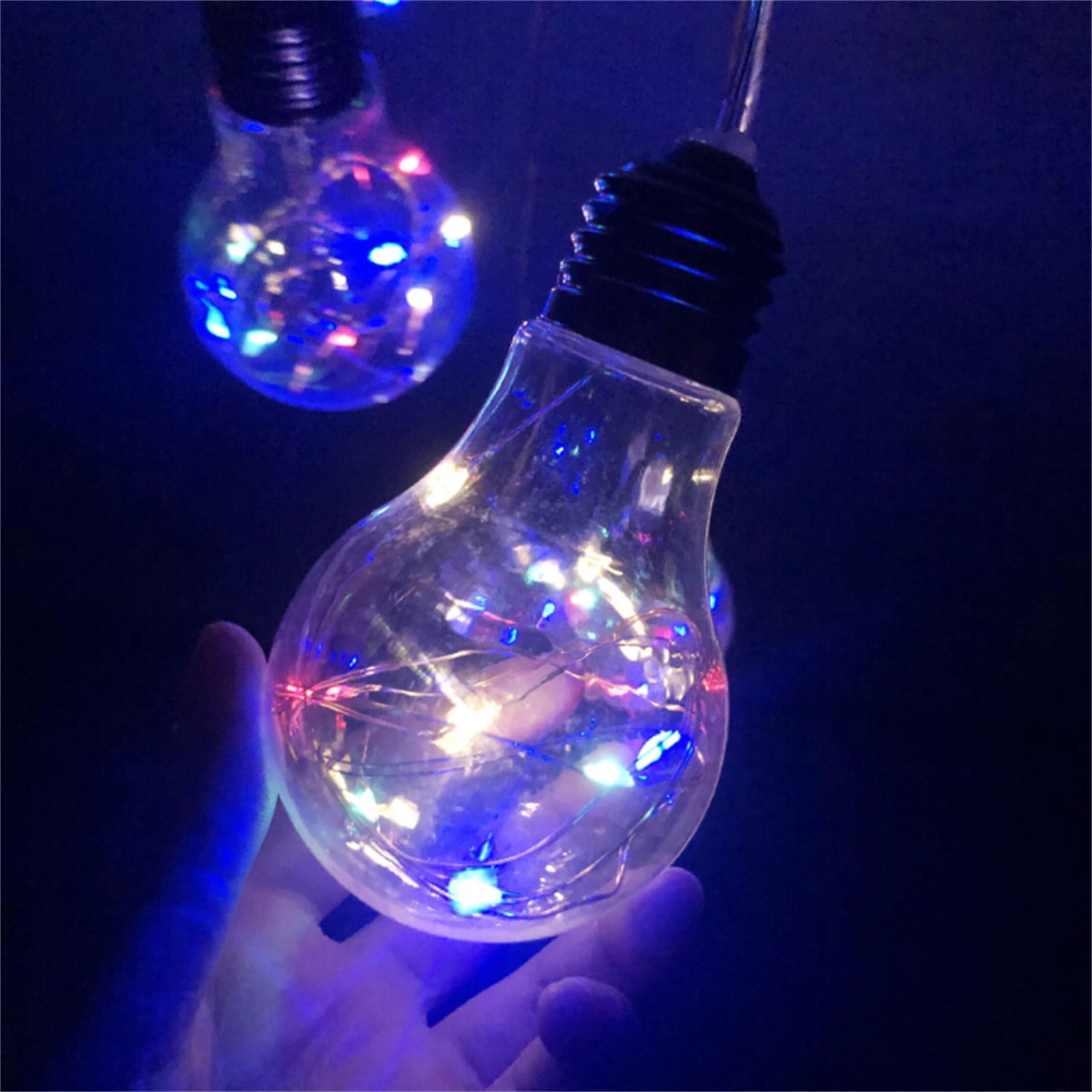 ZAROYEAX Solar Wind Chime Led Glass Lamp Garden Lamp Bulb IP65 ...