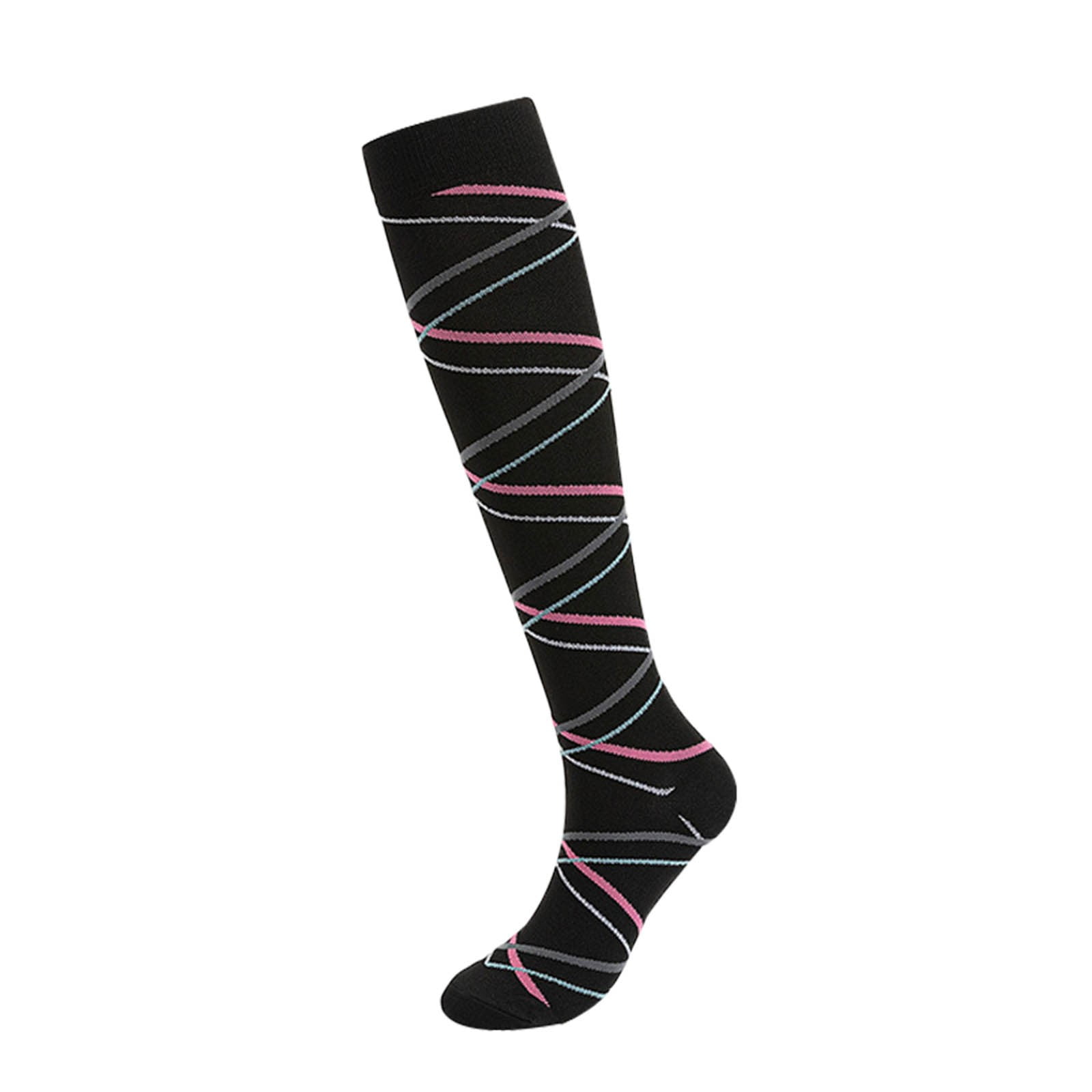 ZAROYEAX Sports Golf Compression Socks Outdoor Cycling Tarvel Socks for ...