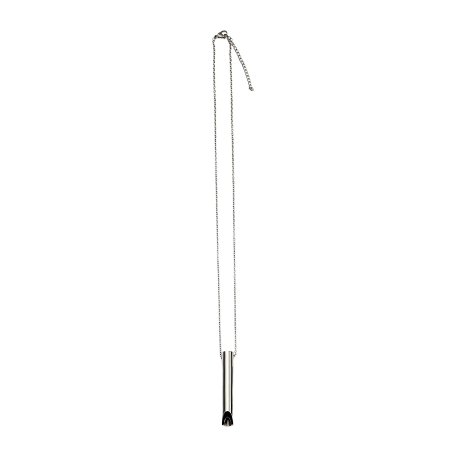 ZAROYEAX Stainless Steel Vacuum Pendant with Mindfulness Whistle for ...