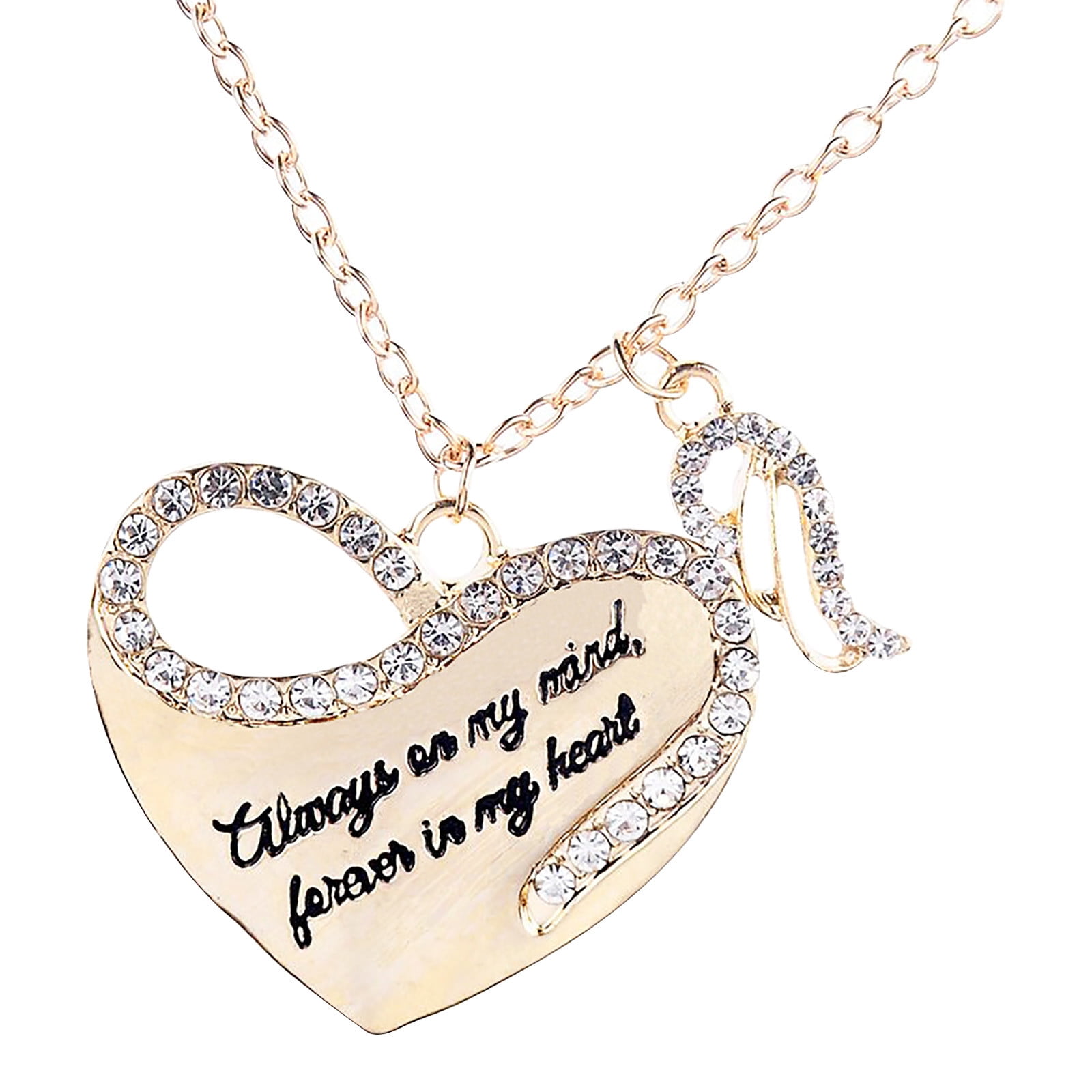 ZAROYEAX The New Diamond-encrusted Angel Wing Love Necklace Highlights ...