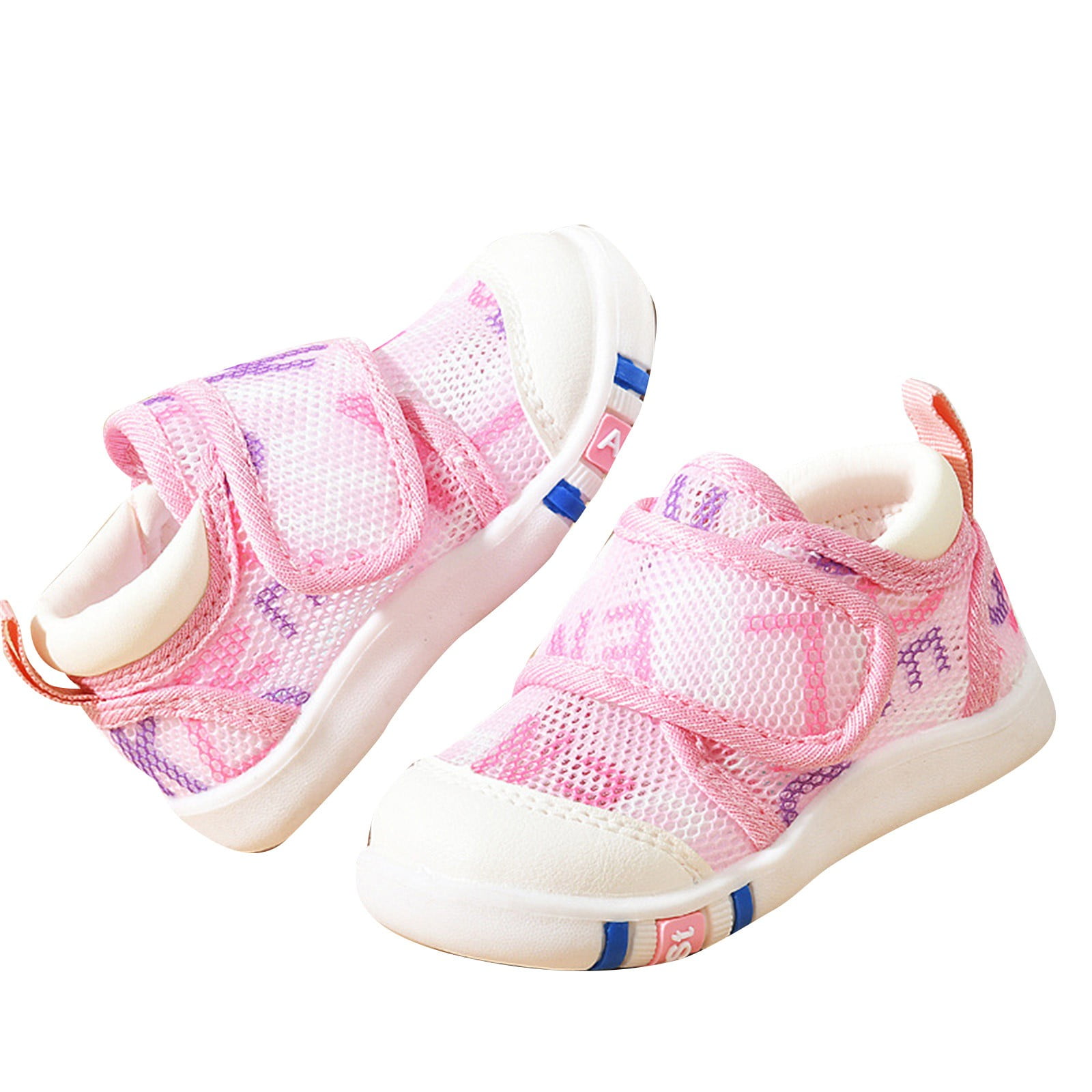 ZAROYEAX Toddler Girls Boys Shoes Sandals Flat Bottom Non Half Open Toe Summer Breathable Soft ...