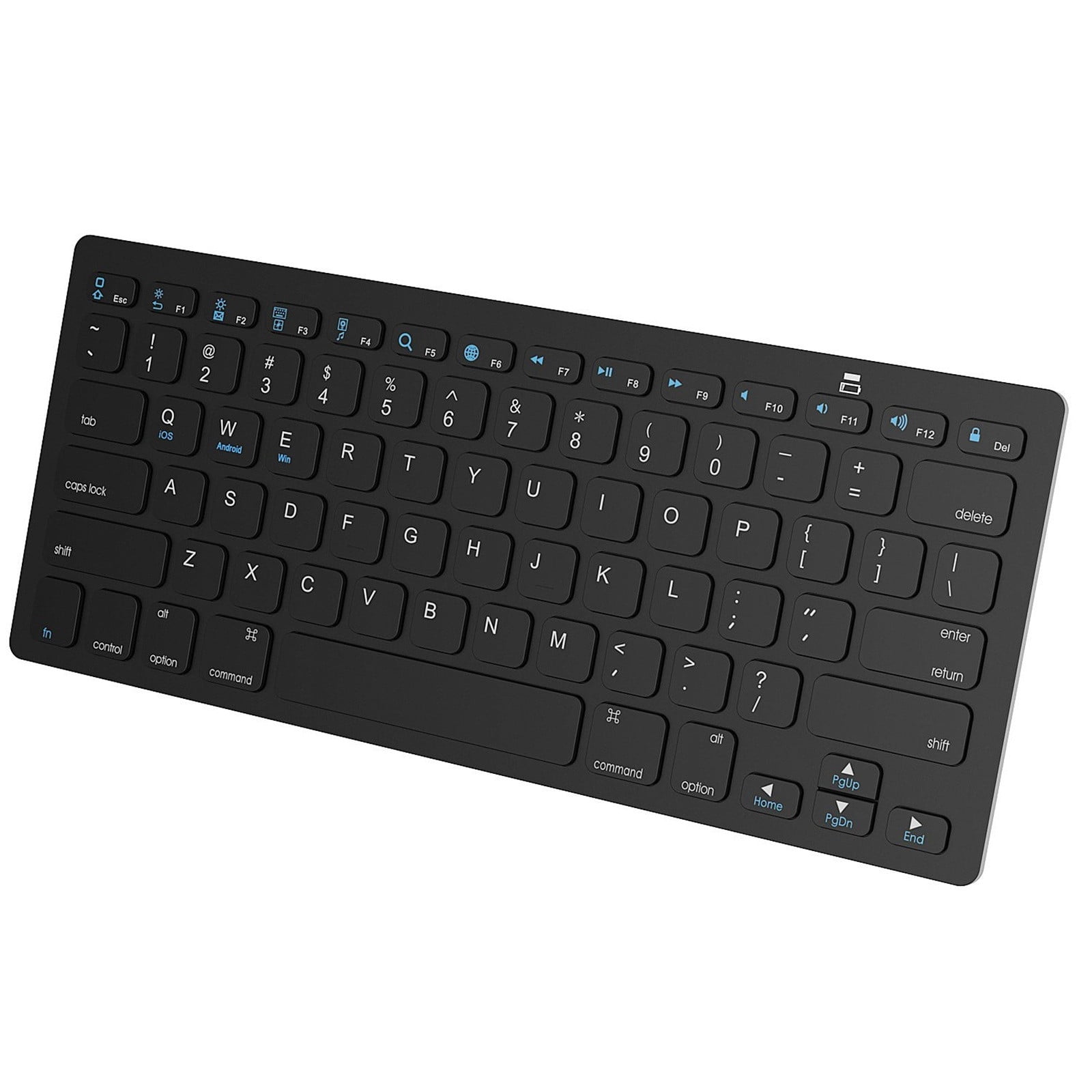 ZAROYEAX Universal Wireless Bluetooth Keyboard Ultra Slim Hebrew ...