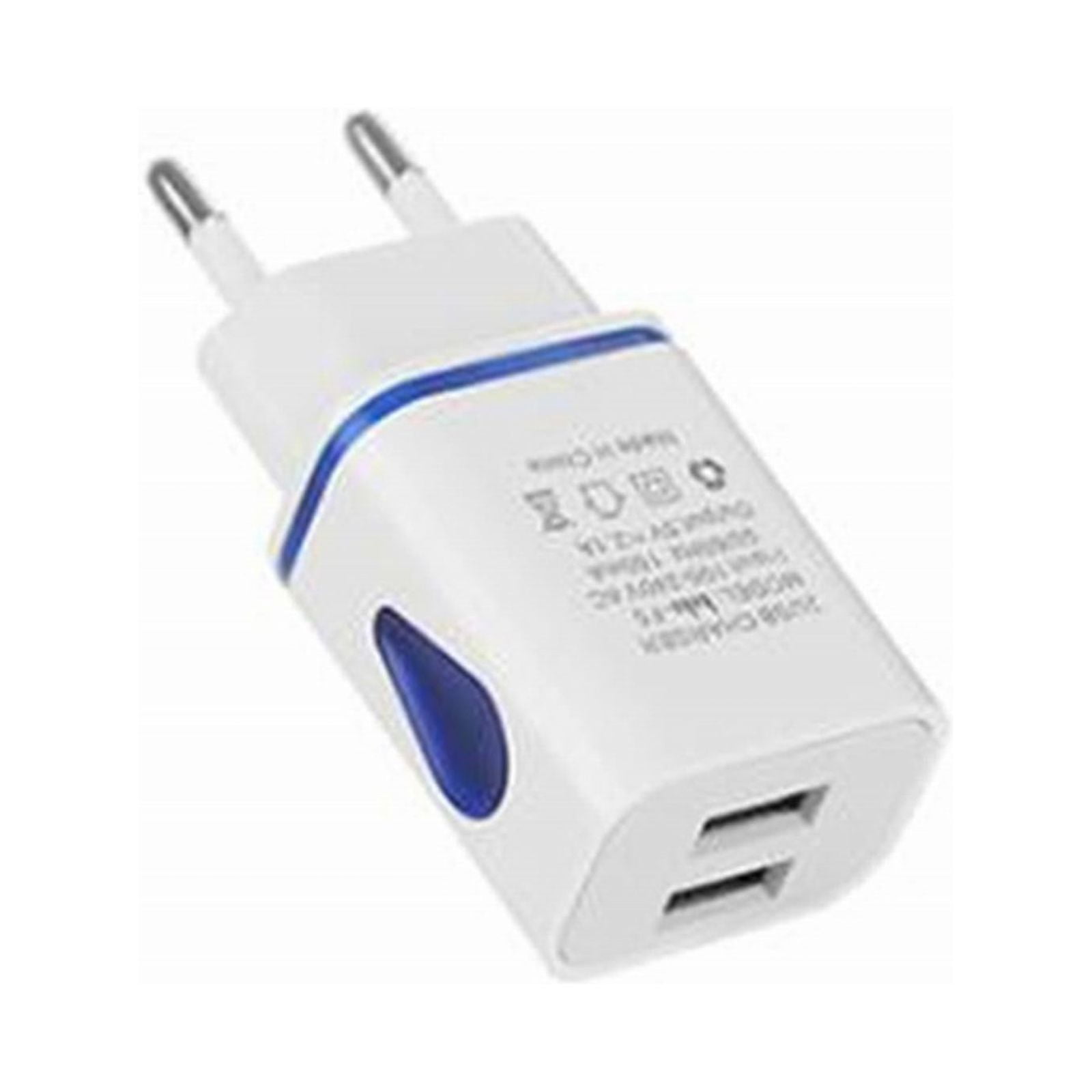 ZAROYEAX Water Drop Glowing Dual USB Smartphone Charger Wall Mount ...