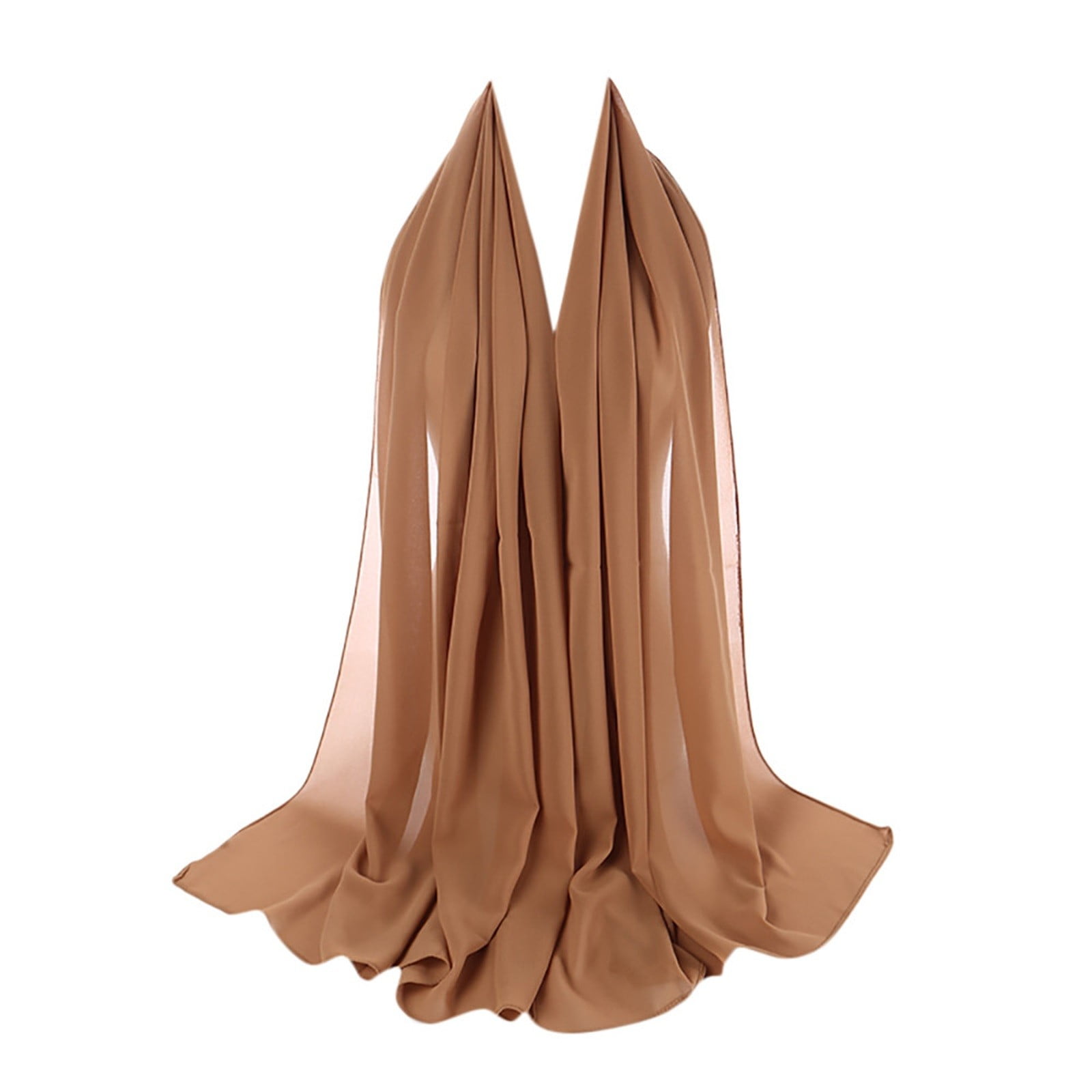 Zaroyeax Women Plain Bubble Chiffon Scarf Hijab Wrap Printe Shawls