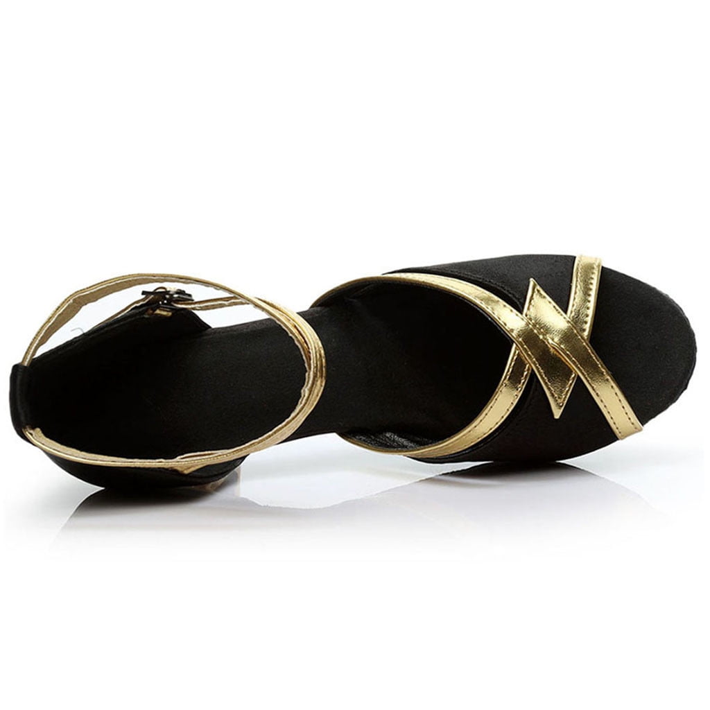 ZAROYEAX Women's Solid Fashion Rumba Waltz Prom Ballroom Latin Salsa ...