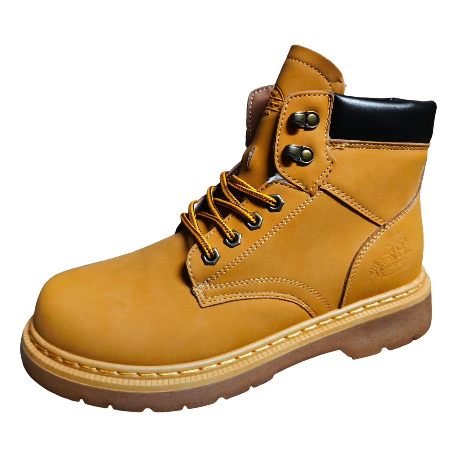ZAROYEAX Women's Vintage Leather Comfort Low Cut All Over Ankle Boots ...