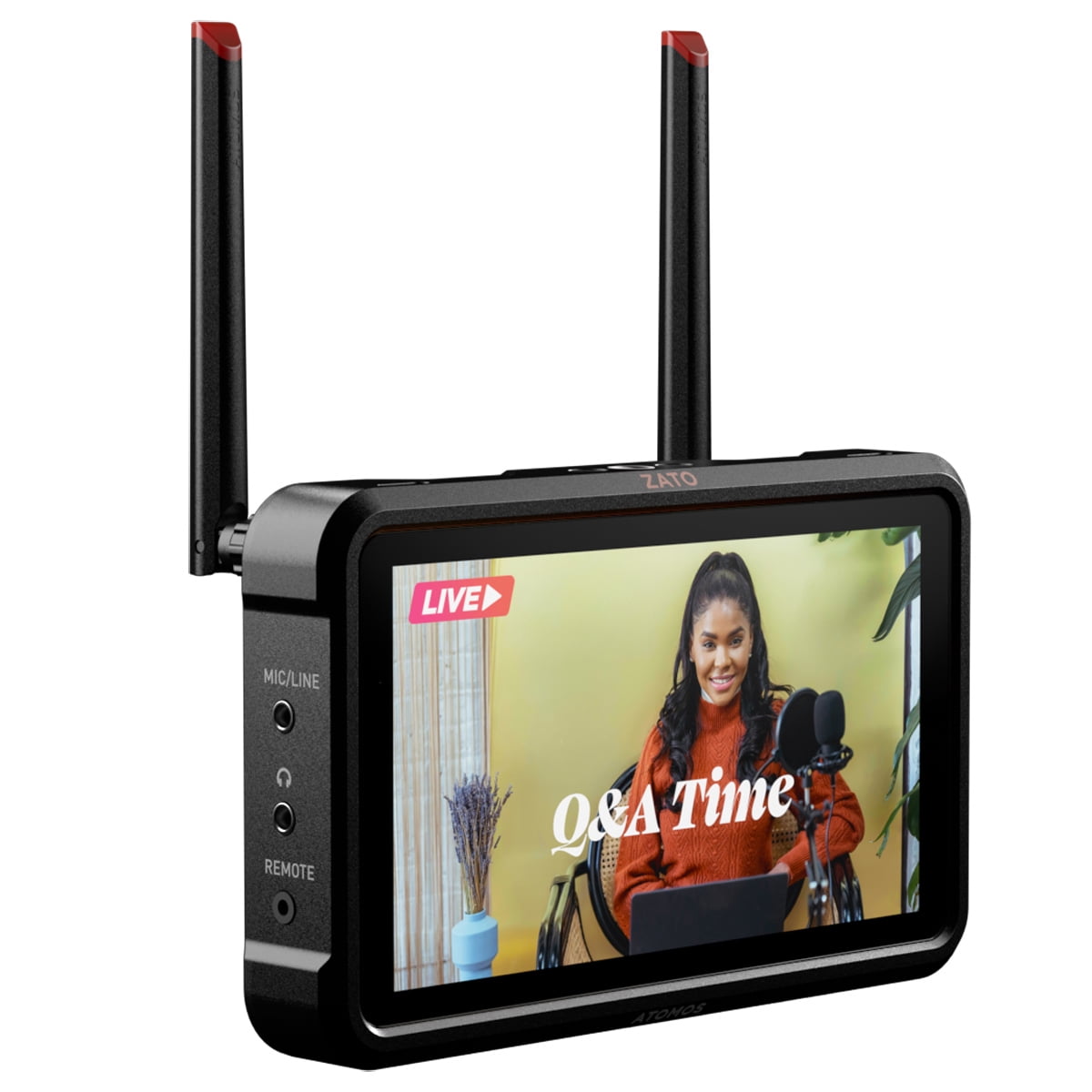 Atomos ZATO CONNECT 5.2" Touchscreen Full HD IPS Network Connected ...