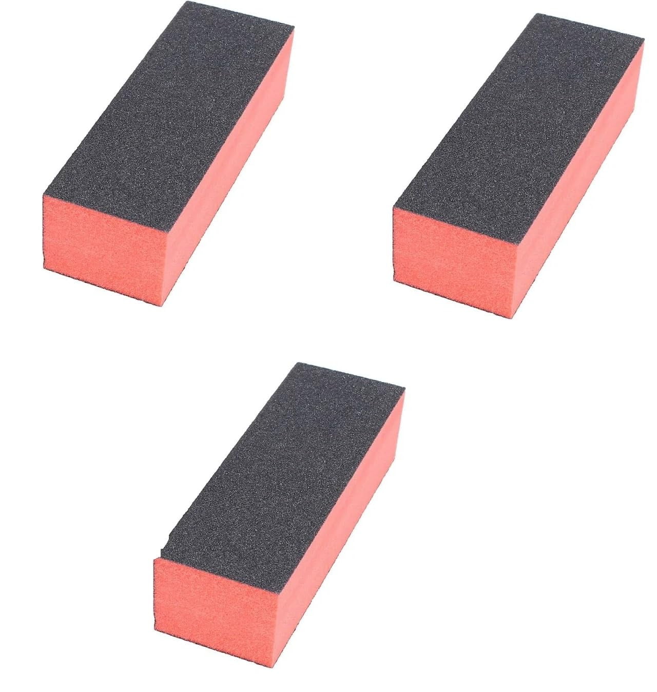 ZAUKY 3Way Nail Buffer Blocks Professional Manicure Sanding Files Pack ...