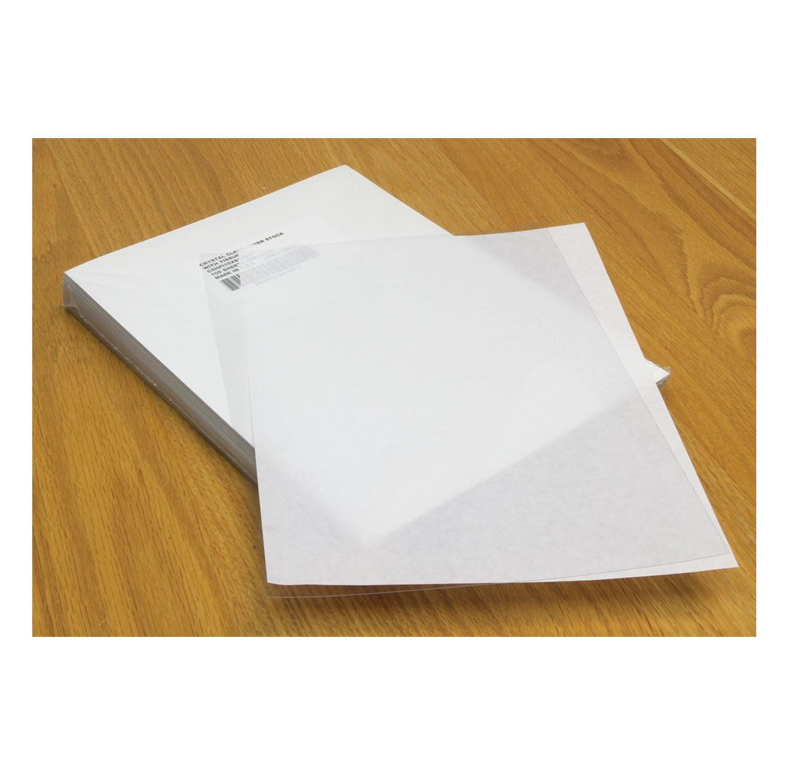 ZAWkirJ Clear Plastic Binding Covers, 10 mils Thick, 8.5 x 11 Inches ...