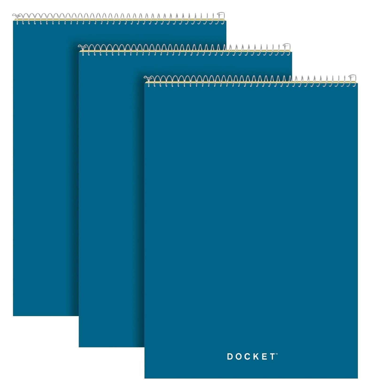 ZAWkirJ Docket Writing Tablet, Top Wirebound, 8-1/2 x 11-3/4 Inches ...