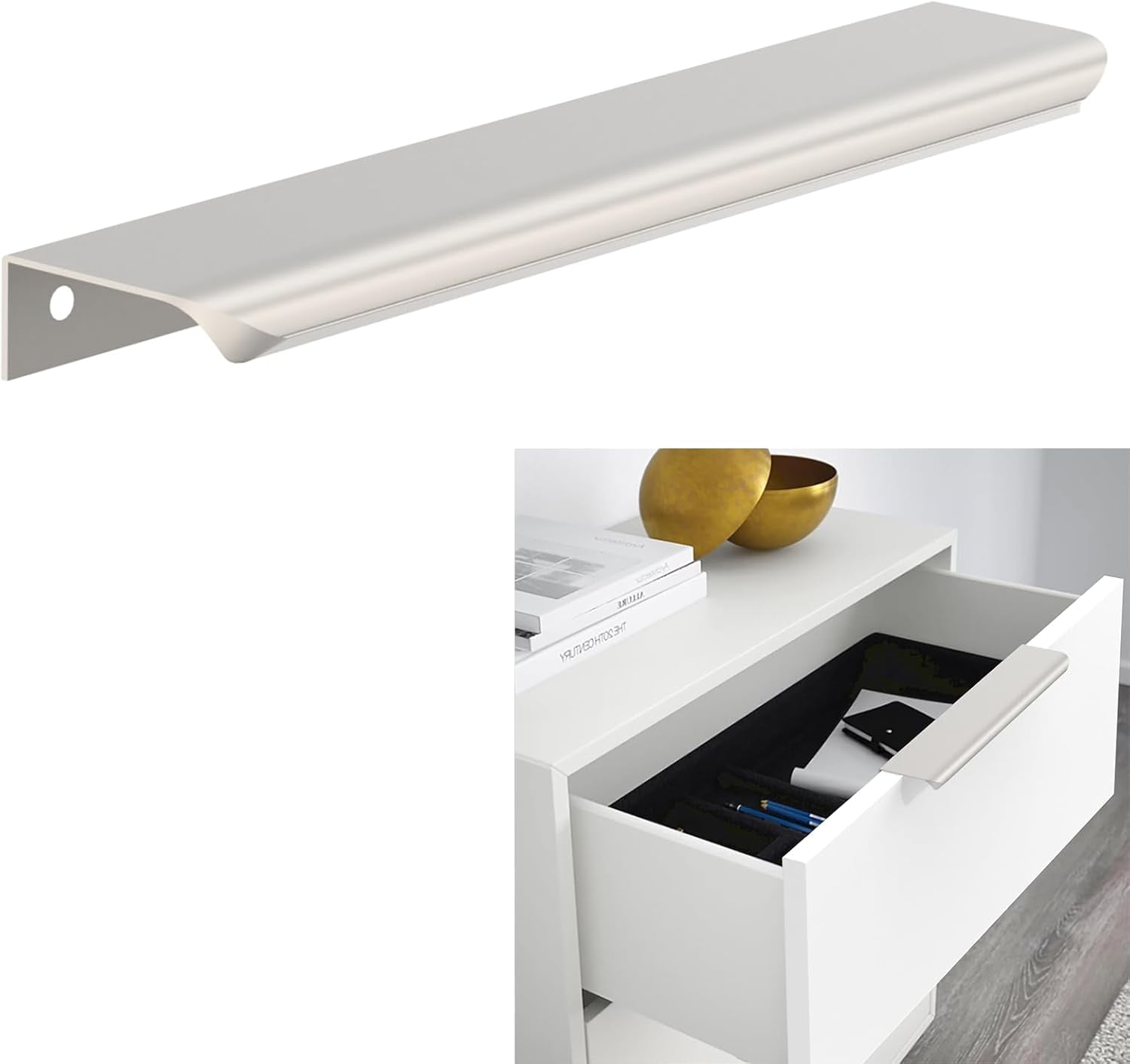 ZAZAIKS 10 Pack Brushed Nickel 5 Inch(128mm) Hole Center Kitchen ...