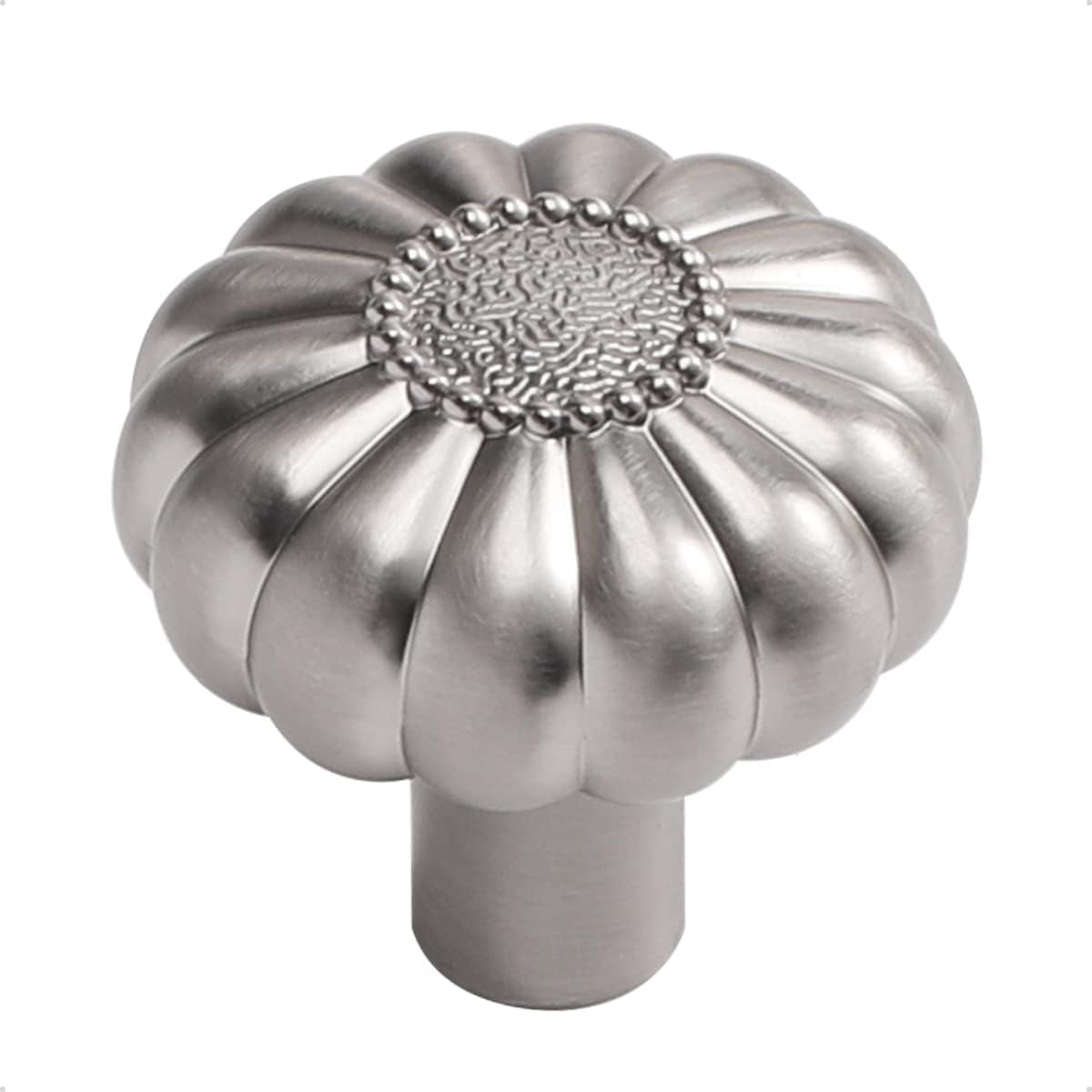 ZAZAIKS Brushed Gold Cabinet Knobs 2 Pack Brass Drawer Pulls Kitchen Cupboard Bathroom Dresser ...