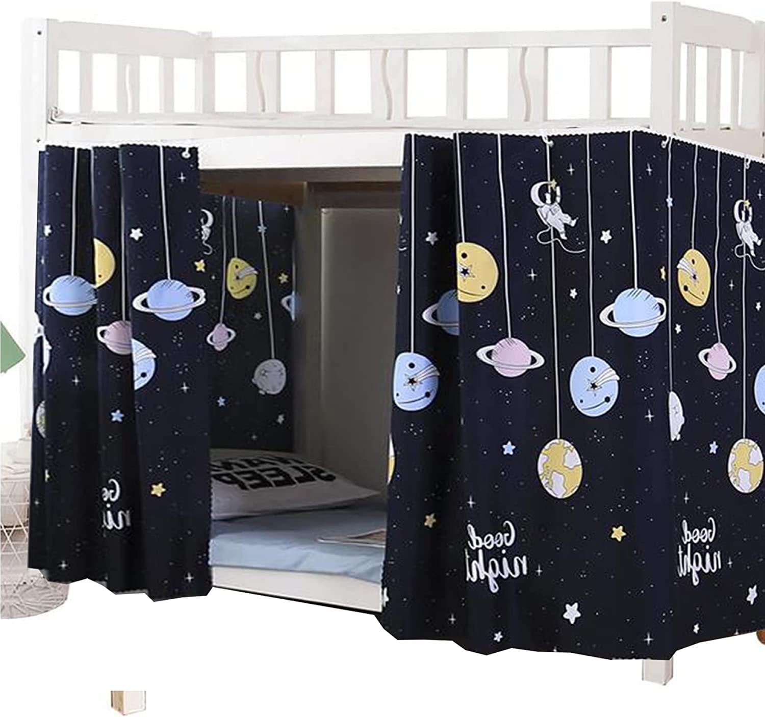 ZAZAIKS Dorm Home Bunk Nets Bed Curtains Cloth Bed Canopy Blackout ...