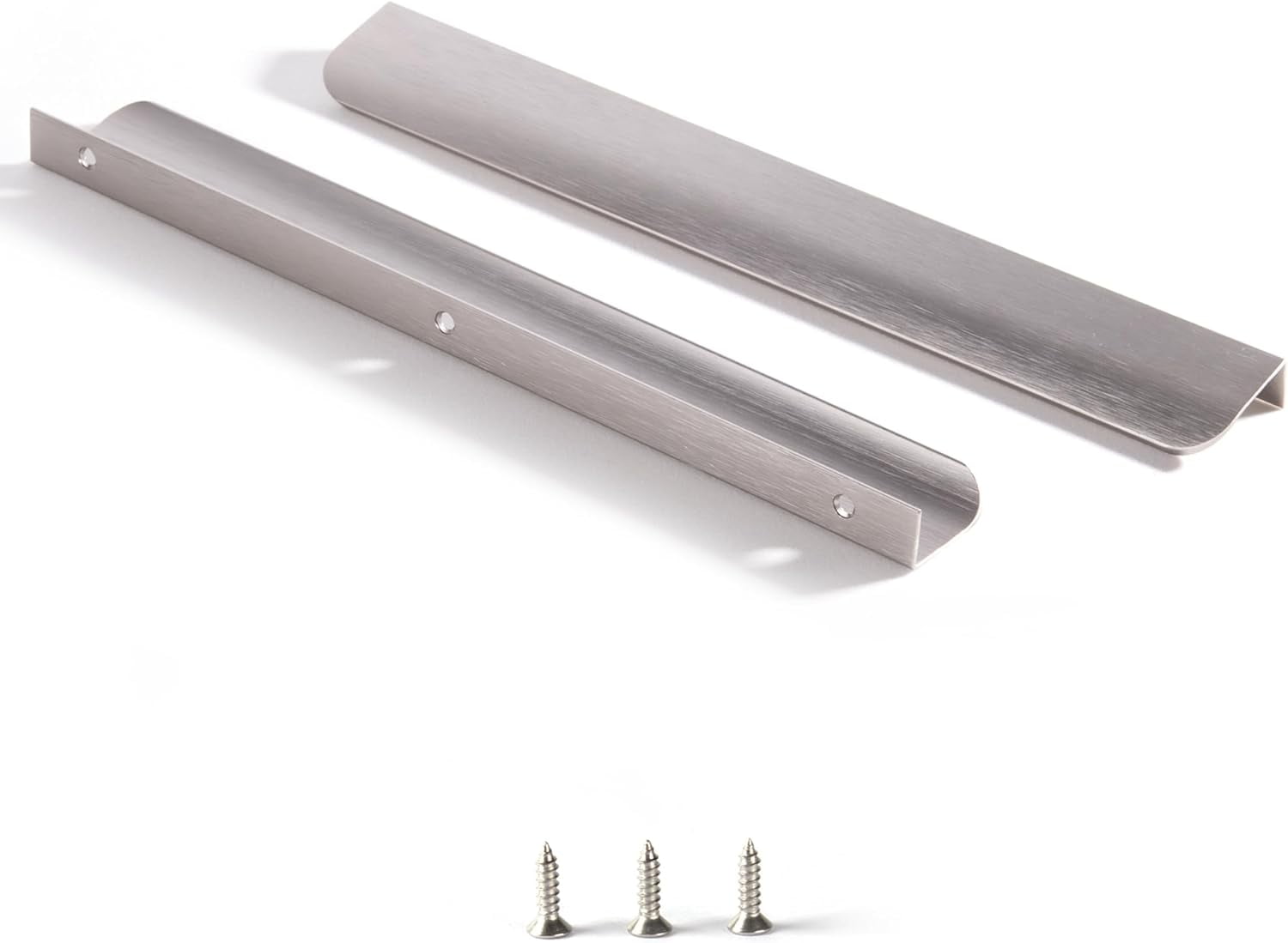 ZAZAIKS Edge Finger Pull for cabinets Kitchen Concealed Drawer pulls ...