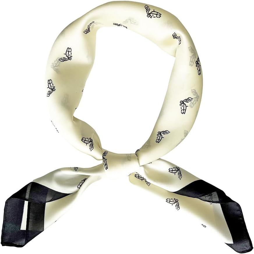 ZAZAIKS Silk Feeling Scarf Medium Square Satin Head Scarf for Women 27.5 × 27.5 inches - Walmart.com