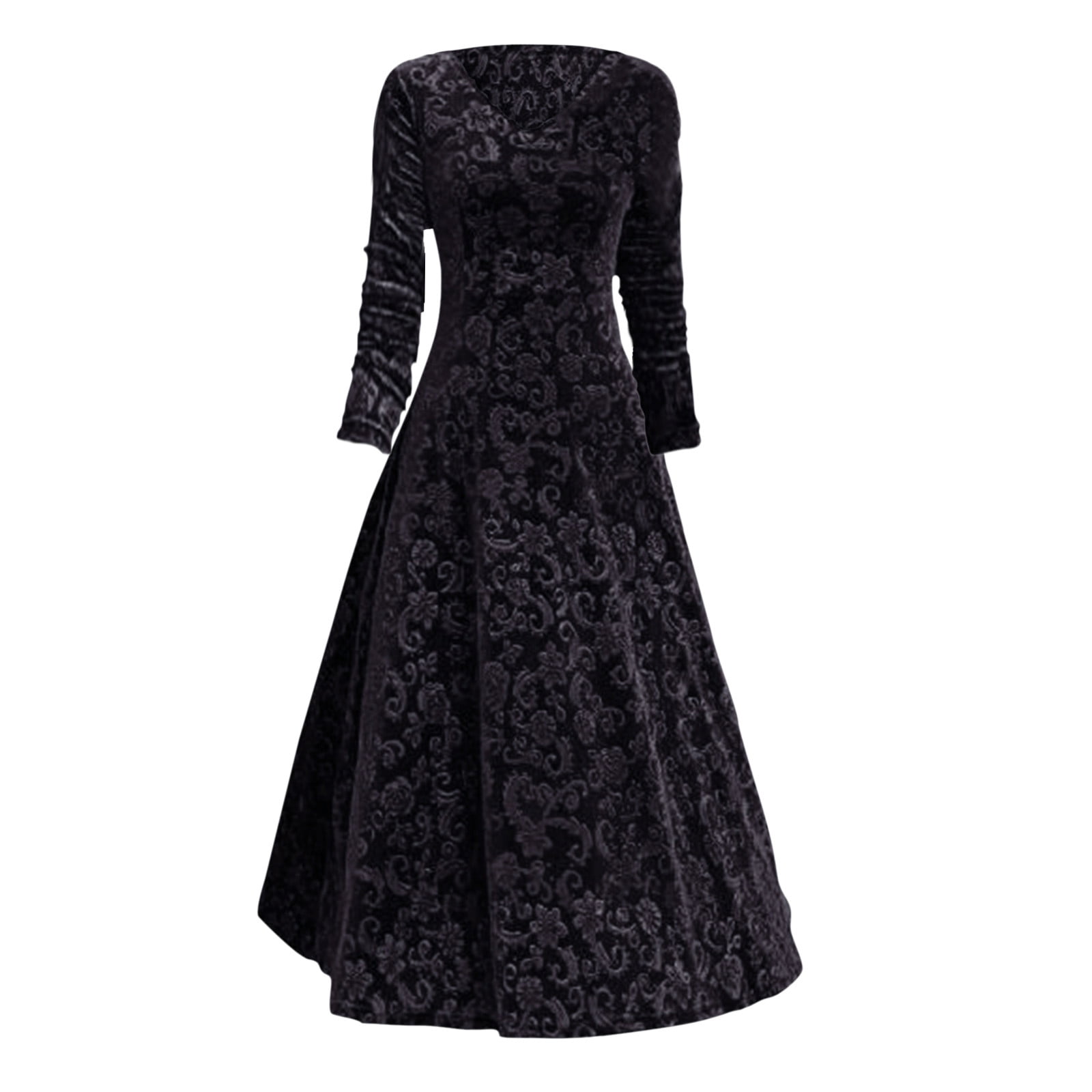 ZAZYULZ Womens Sundresses formal V Neck Prom Gown for Women Elegant ...
