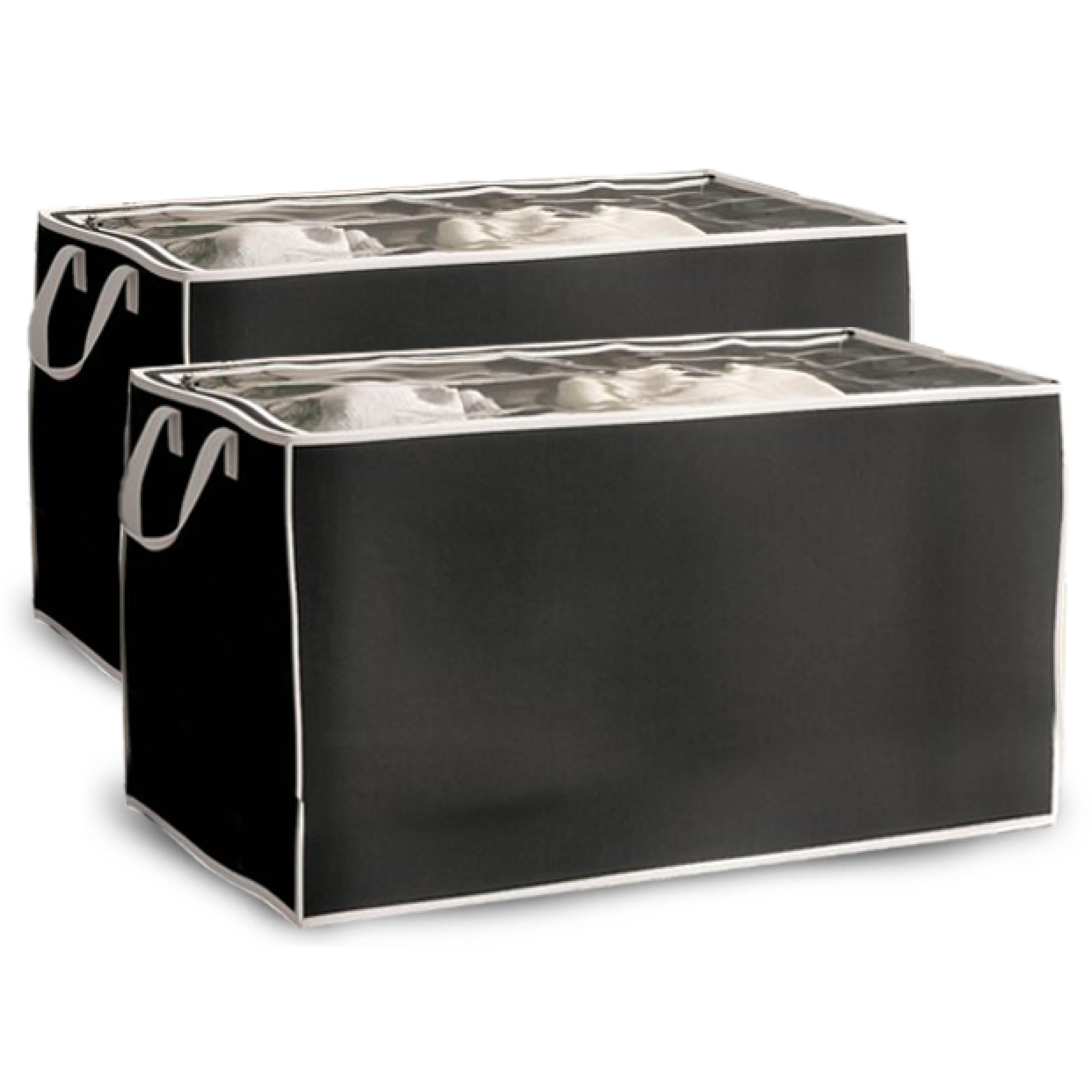 ZB Brand Jumbo Blanket Storage Bag, Breathable Nonwoven Soft Storage ...