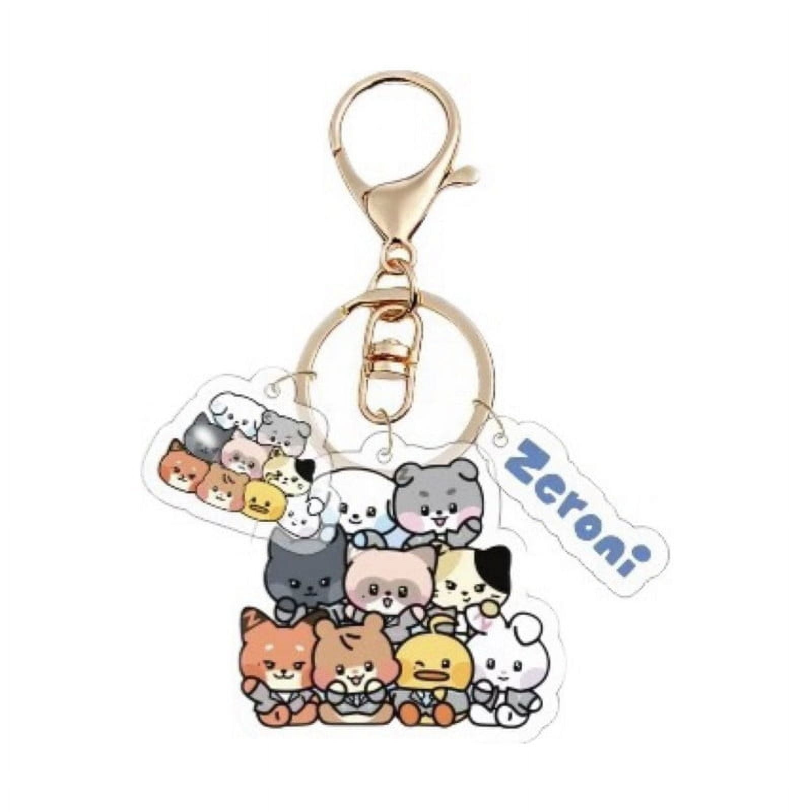 ZB1 Keychain, ZEROBASEONE Keyring KPOP Merch Merchandise Cartoon ...