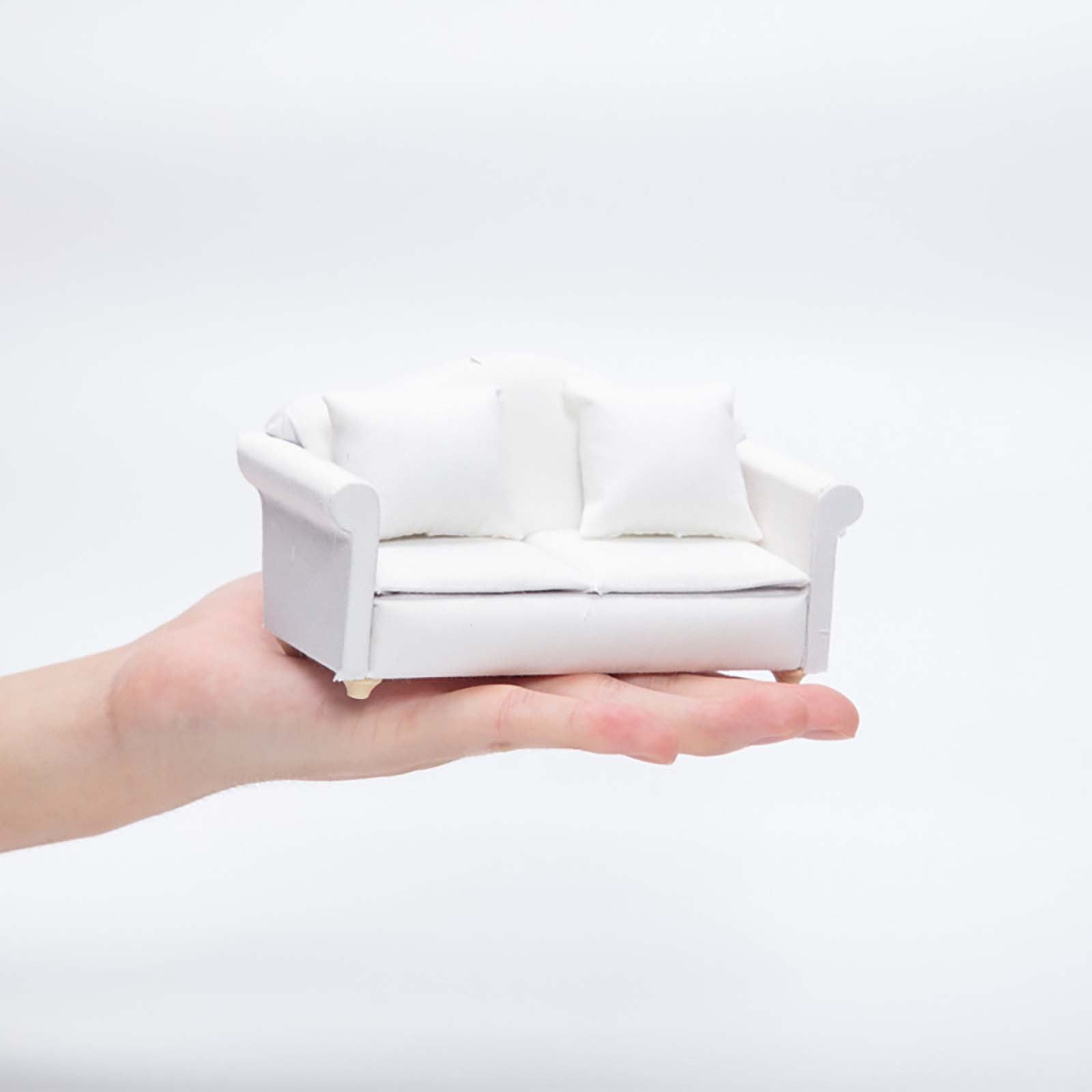 ZBBMUYHGSA 1X Mini Furniture Living Room Scene Model,Mini Furniture ...