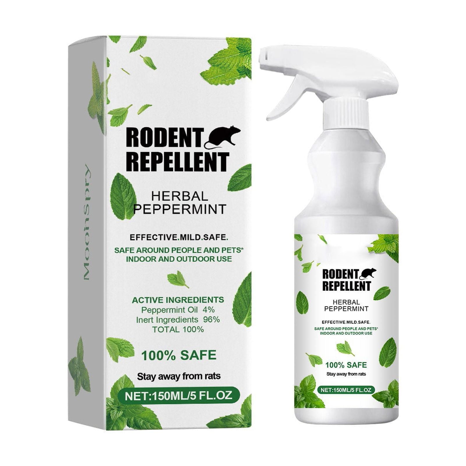 ZBBMUYHGSA Pest Control,Rodent Spray 150Ml*1,Rodent Repellent Spray ...